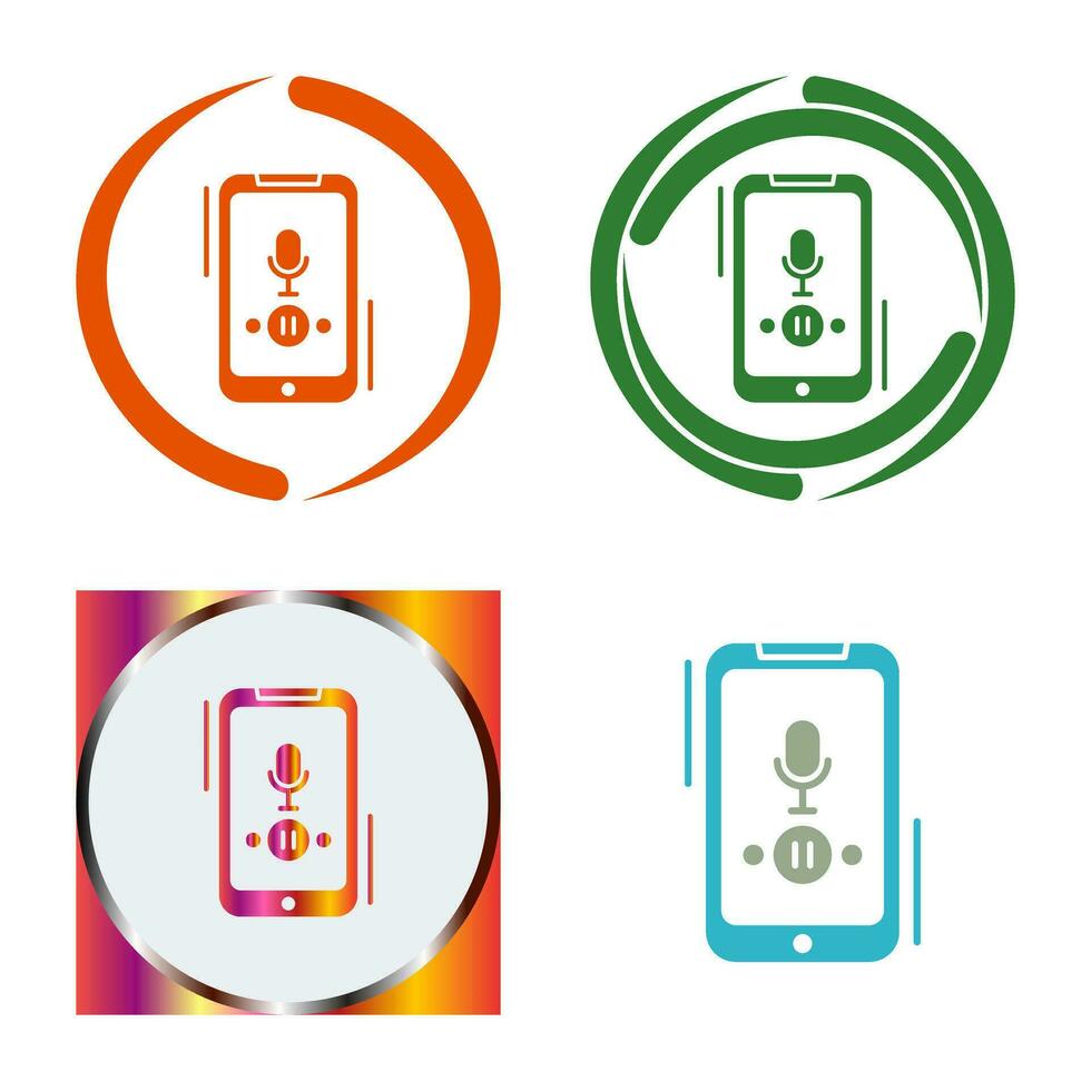 Voice Record Vector Icon 31916753 Vector Art at Vecteezy