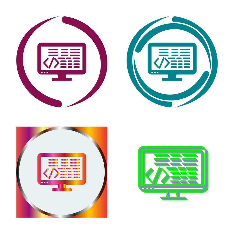 Coding Vector Icon 31920150 Vector Art at Vecteezy