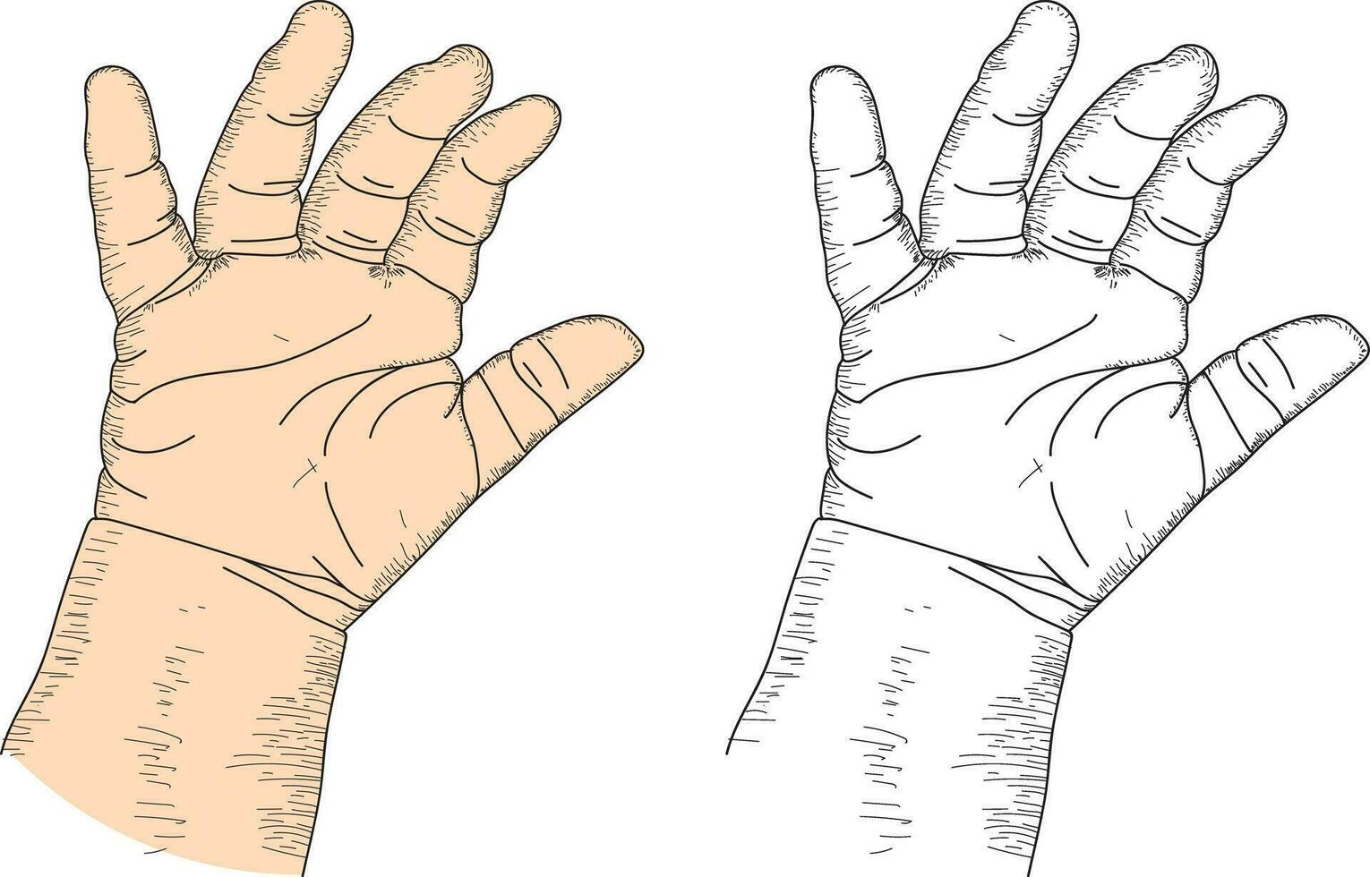 Baby Hands Drawing