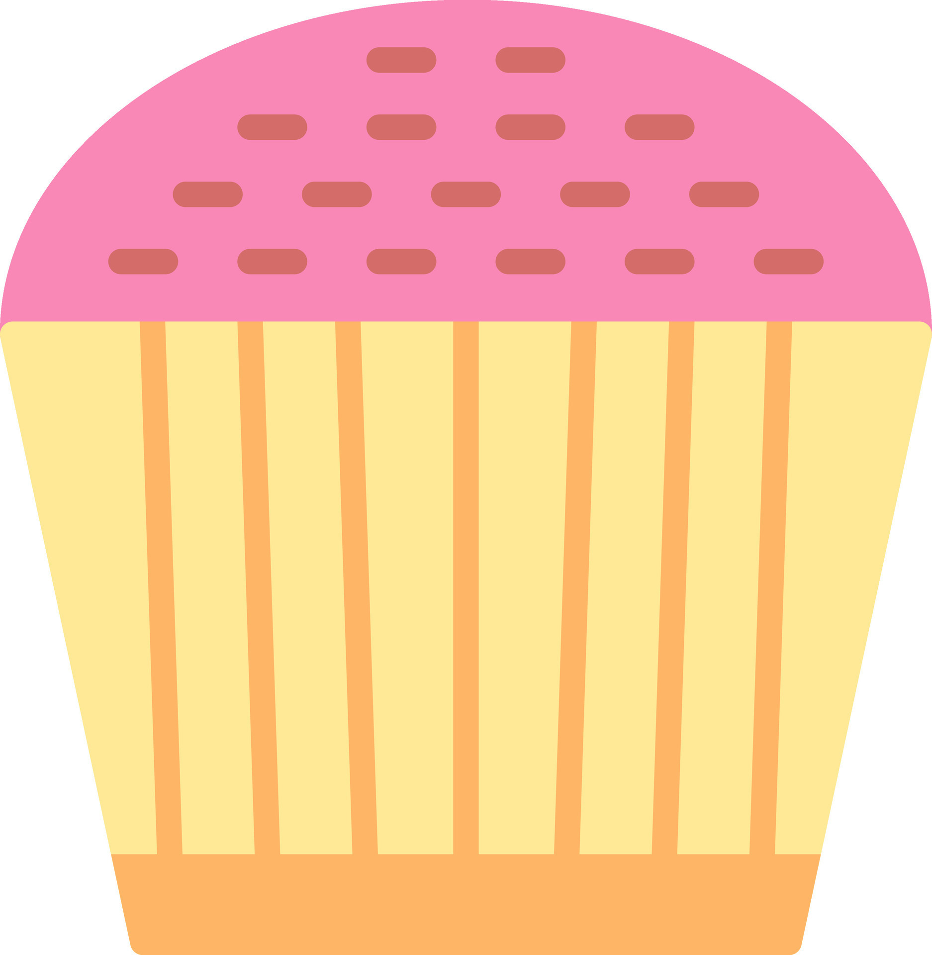 Cupcake Vector Icon Design 31964631 Vector Art At Vecteezy