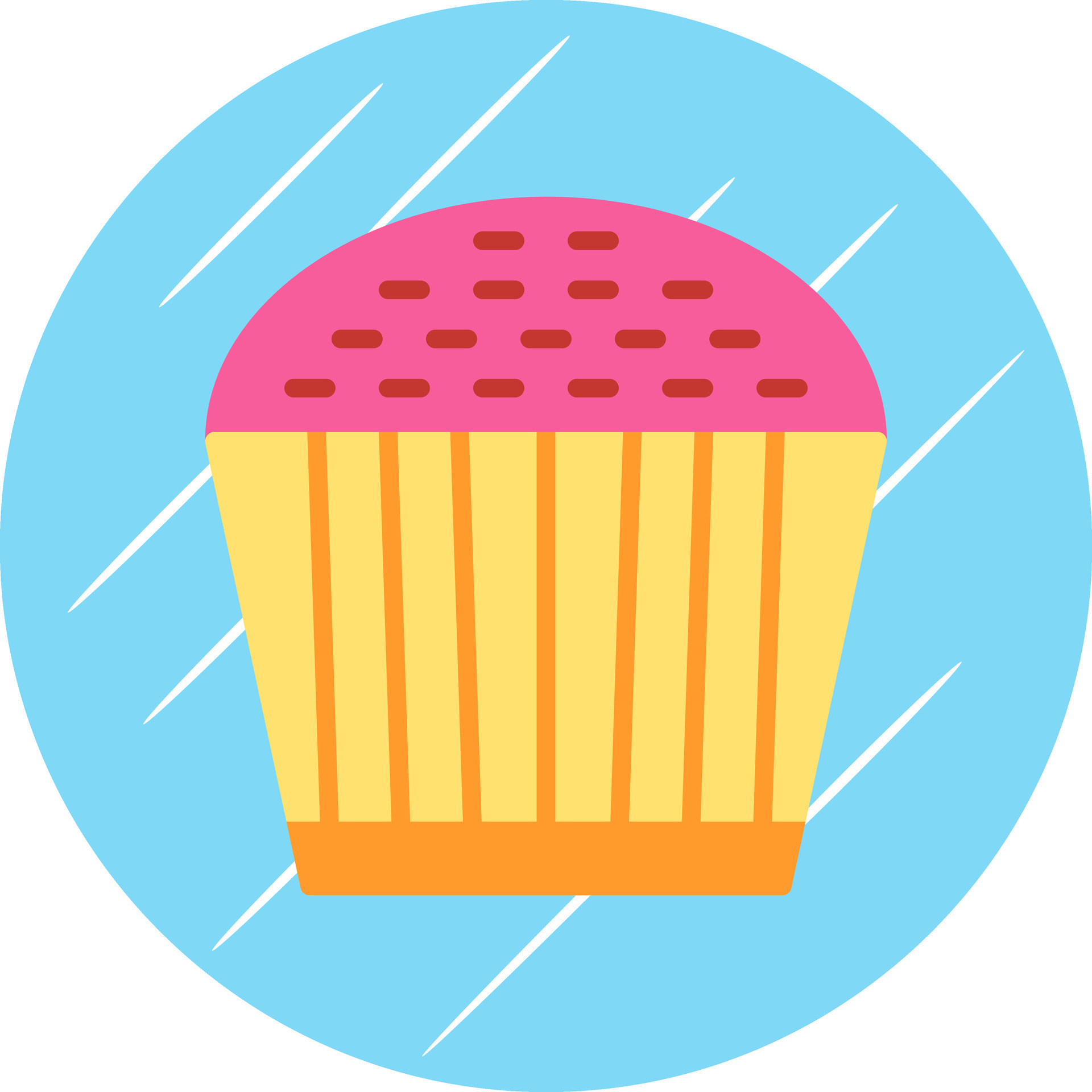 Cupcake Vector Icon Design 31965357 Vector Art At Vecteezy