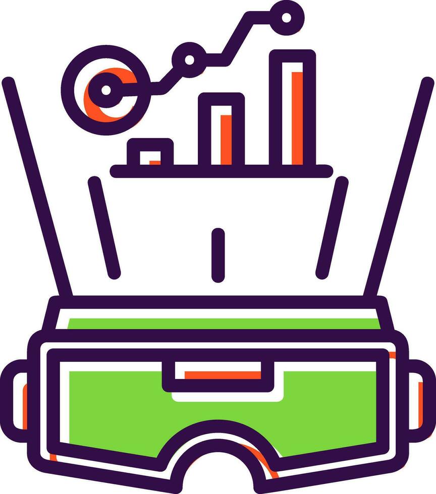 VR Data Visualization Vector Icon Design 31966494 Vector Art at Vecteezy