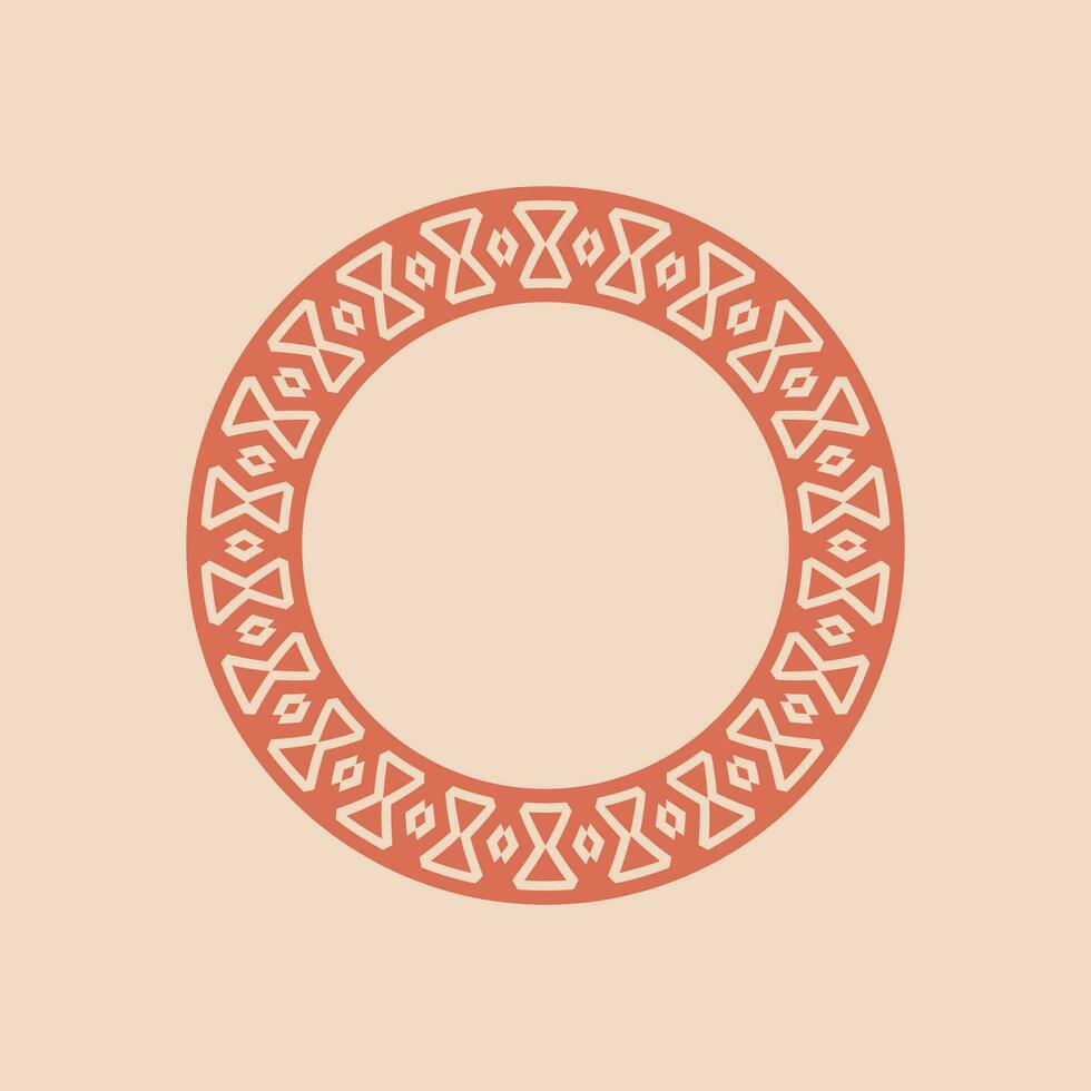 abstract art decorative circle ornamental pattern frame 31980716 Vector Art at Vecteezy