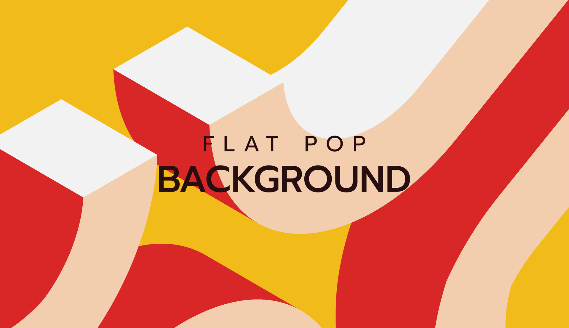 Modern flat colorful pop art background. slide presentation abstract ...