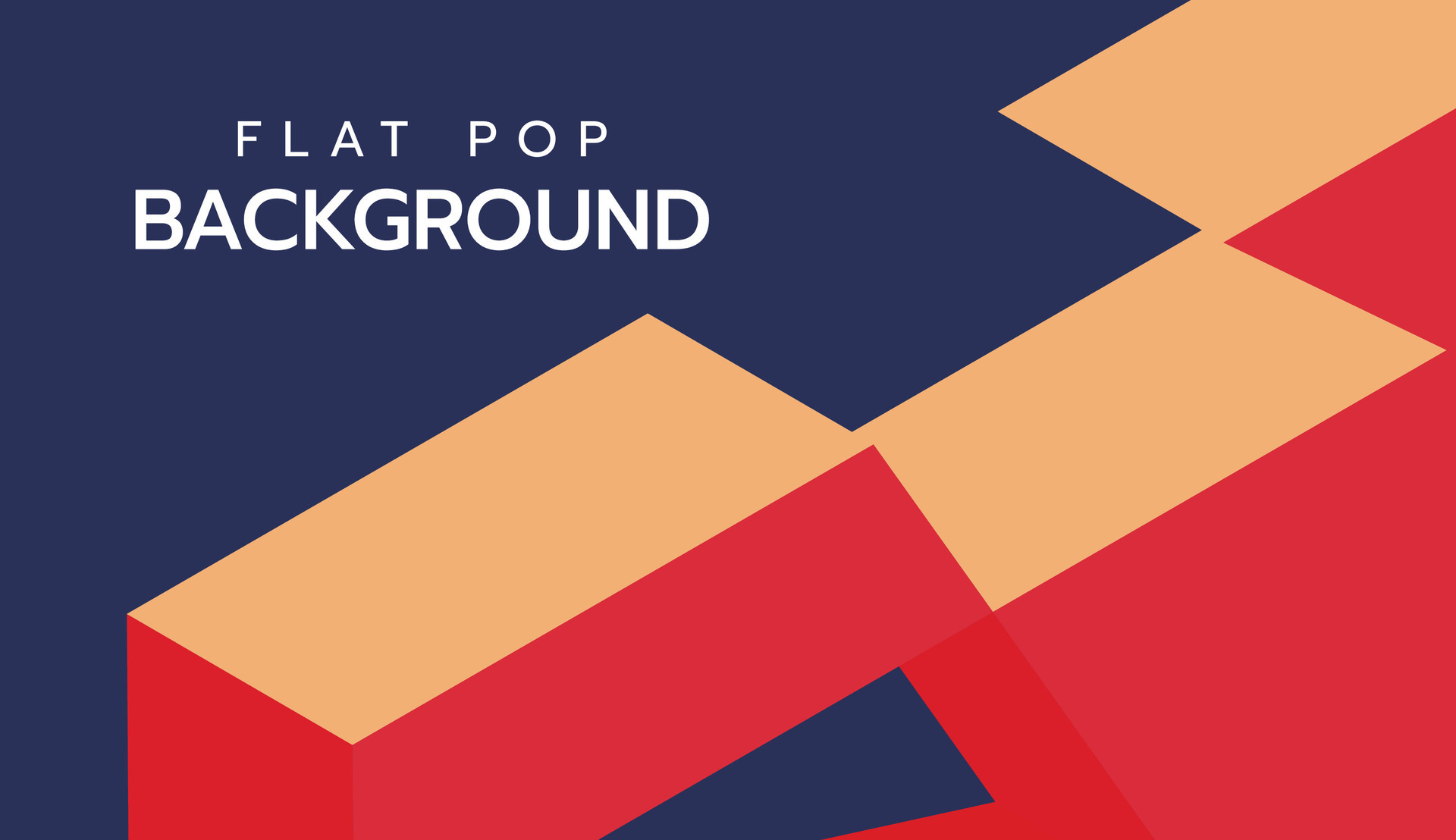 Modern flat colorful pop art background. slide presentation abstract ...