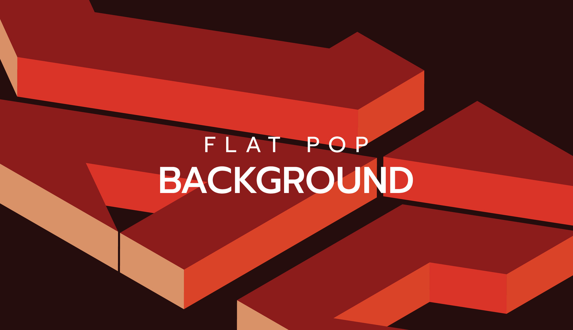 Modern flat colorful pop art background. slide presentation abstract ...