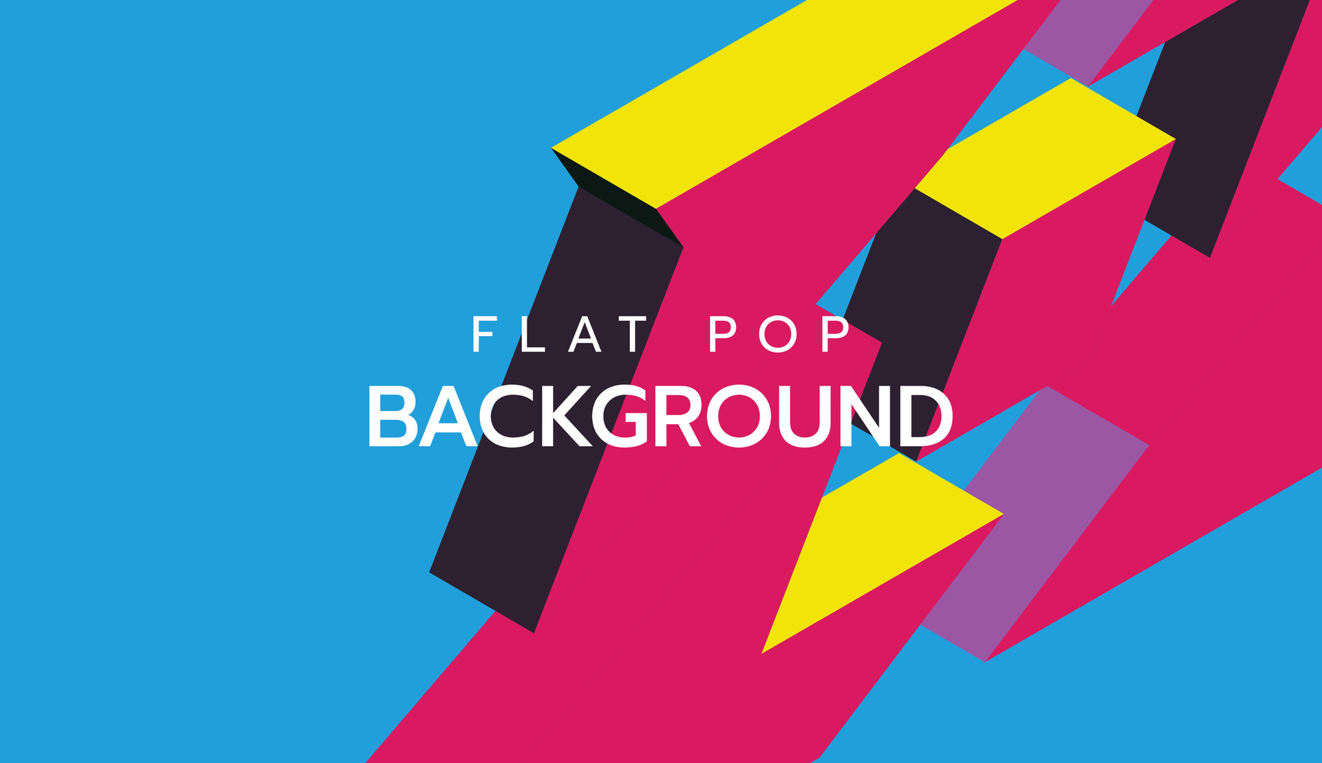 Modern flat colorful pop art background. slide presentation abstract ...