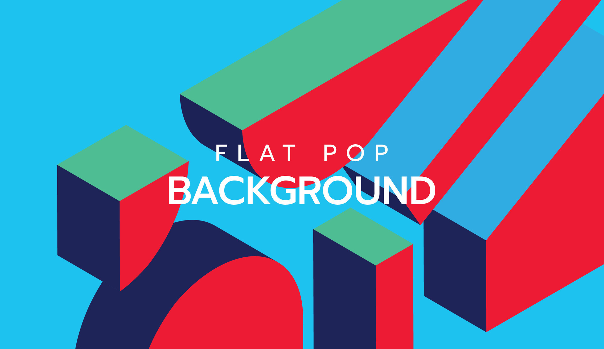 Modern flat colorful pop art background. slide presentation abstract ...