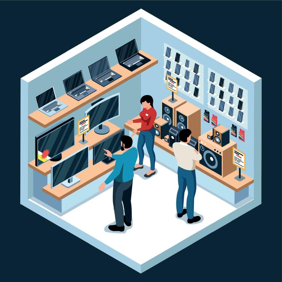 Audio Video Store Composition 31983294 Vector Art at Vecteezy