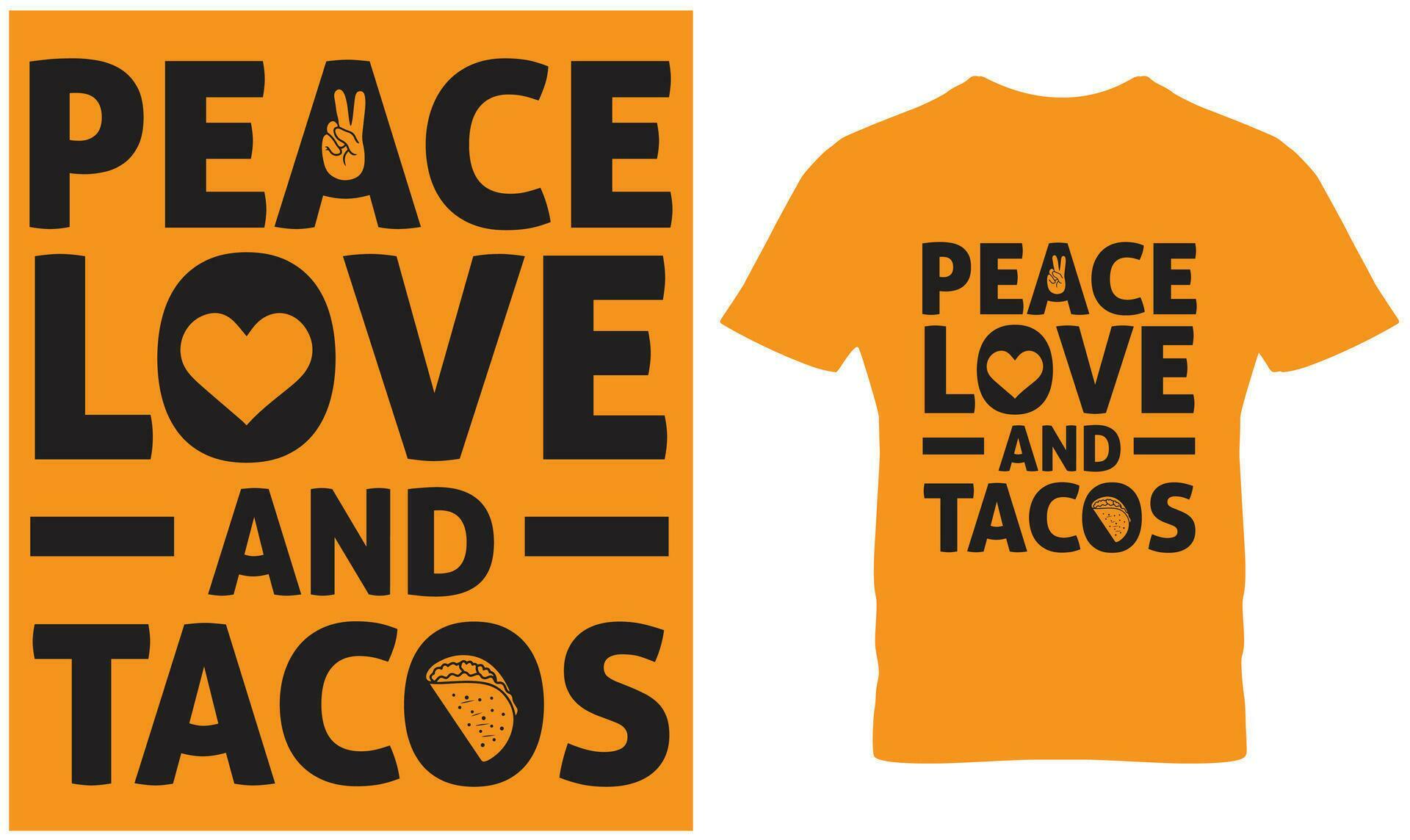 Tacos T Shirt Design Vector Graphic 32035190 Vector Art At Vecteezy