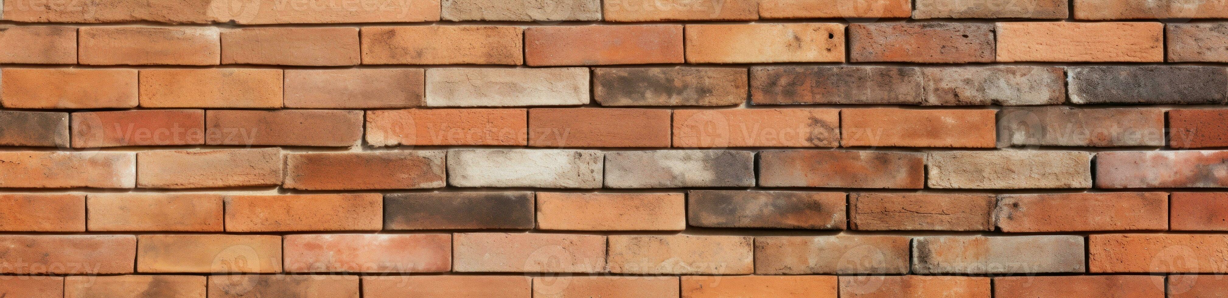 An old brick wall background wallpaper, panorama. AI Generated 32036968 ...