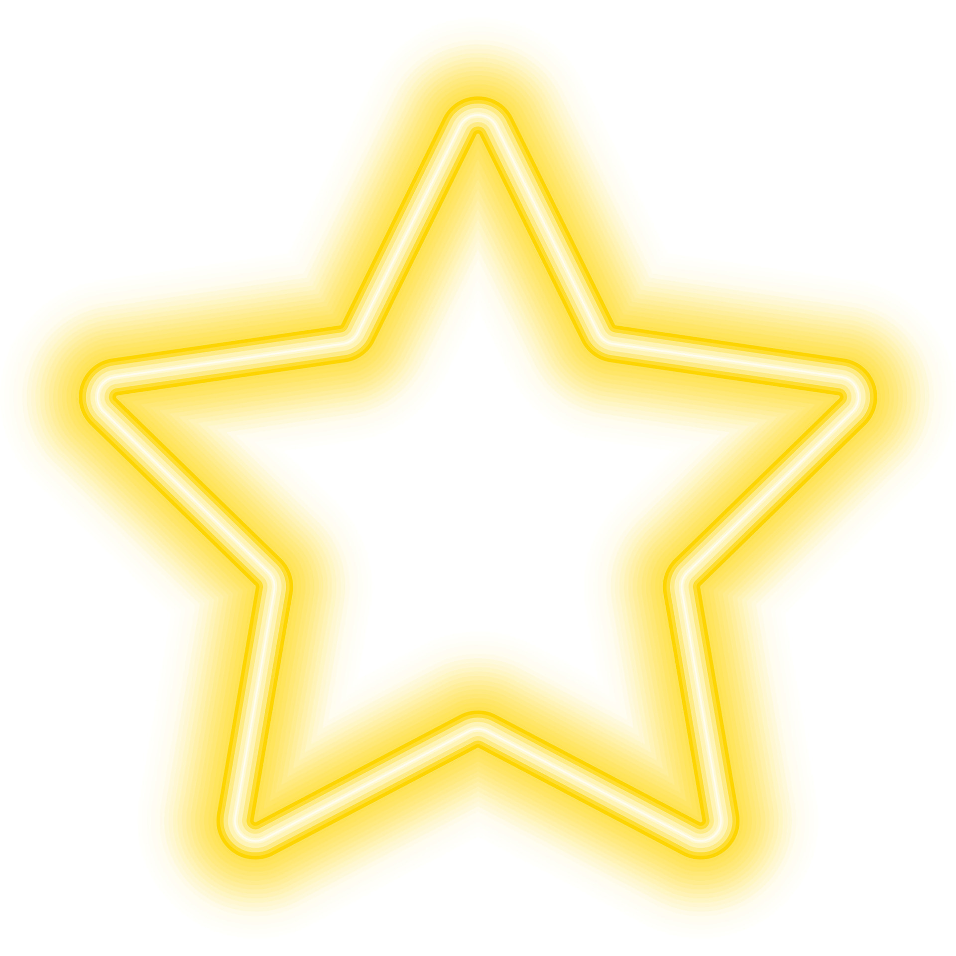 neón estrella marco amarillo 32040380 Vector en Vecteezy