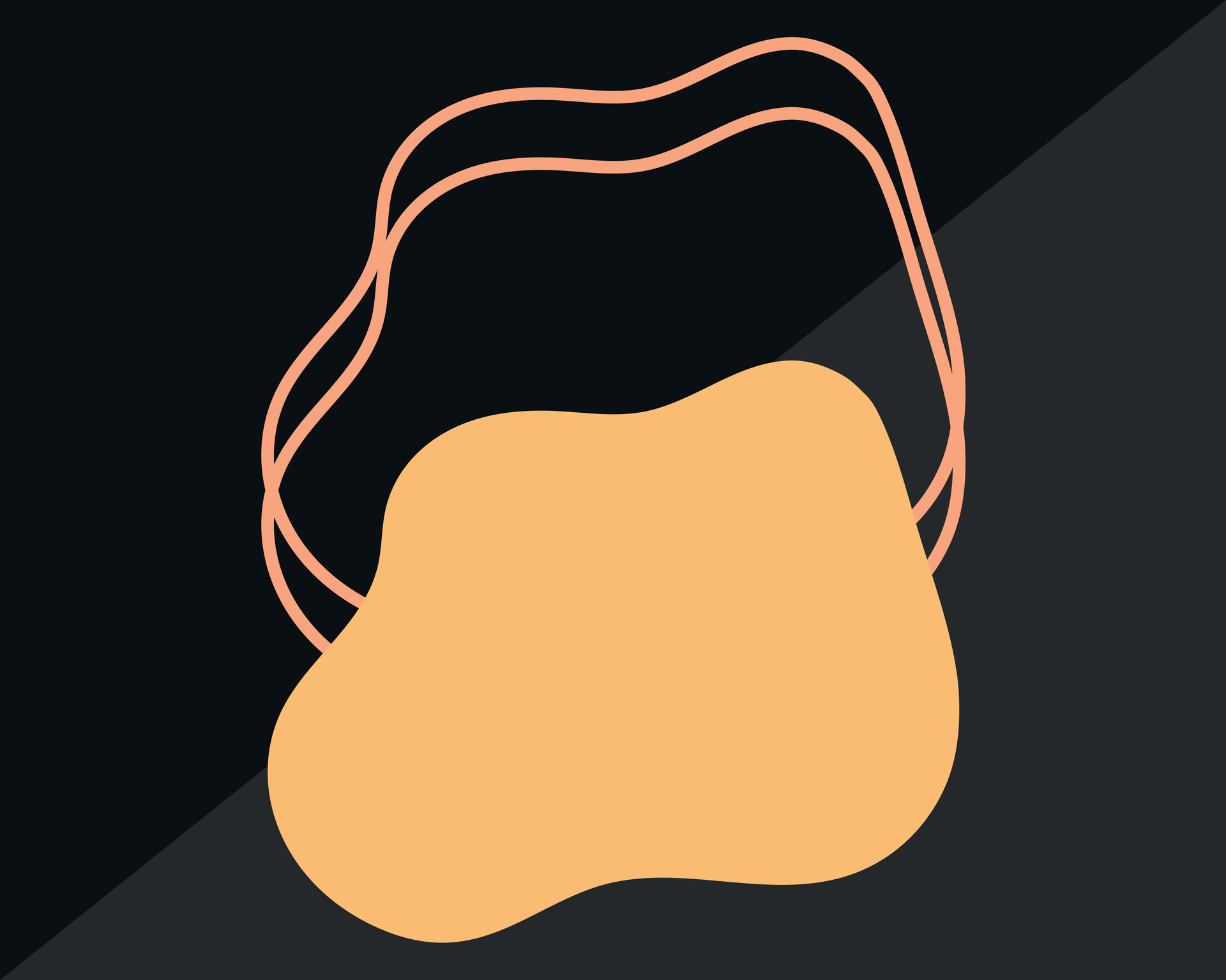 Blobs vector backgrounds with organic colorful shapes 32044441 Vector ...