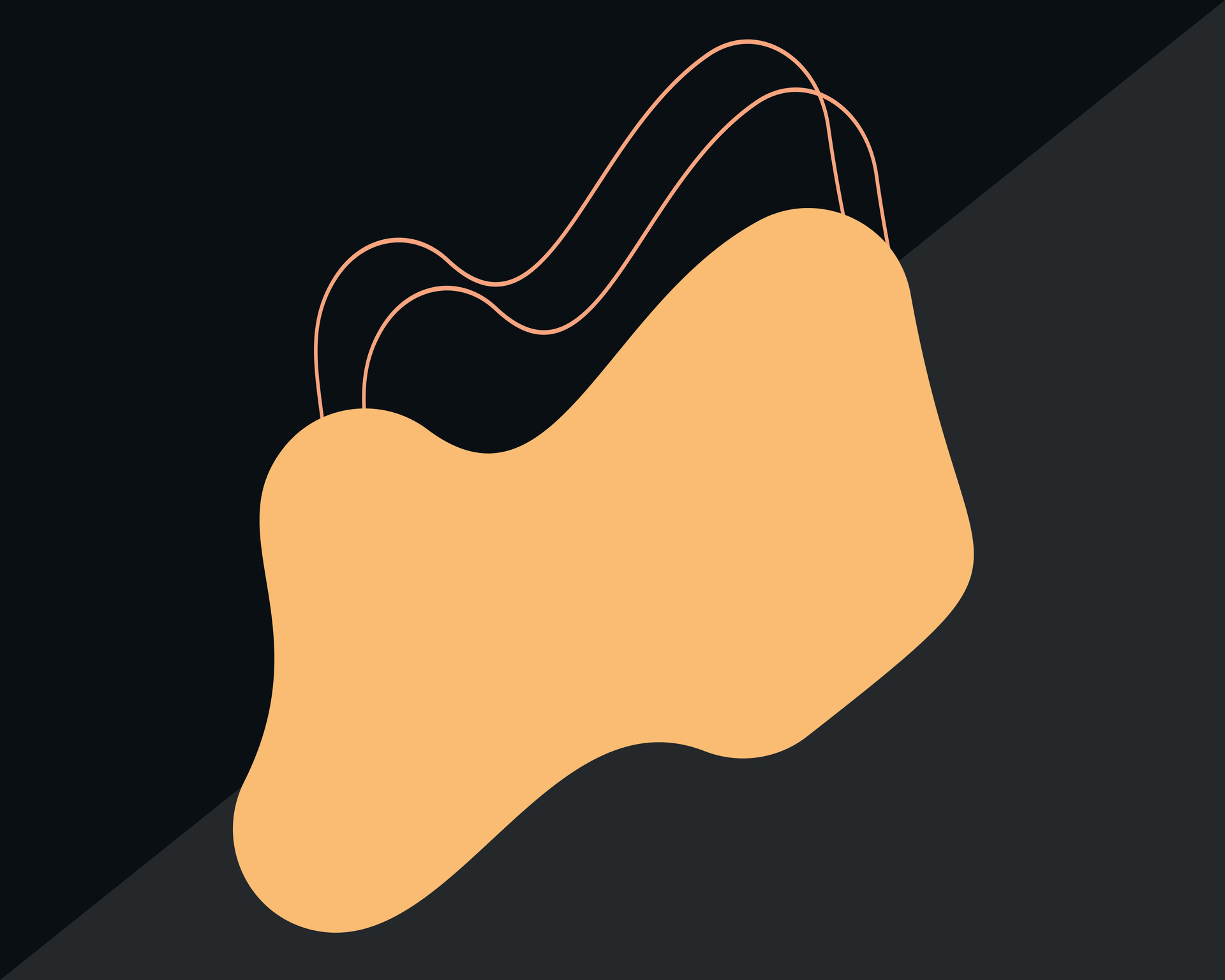 Blobs vector backgrounds with organic colorful shapes 32044455 Vector ...