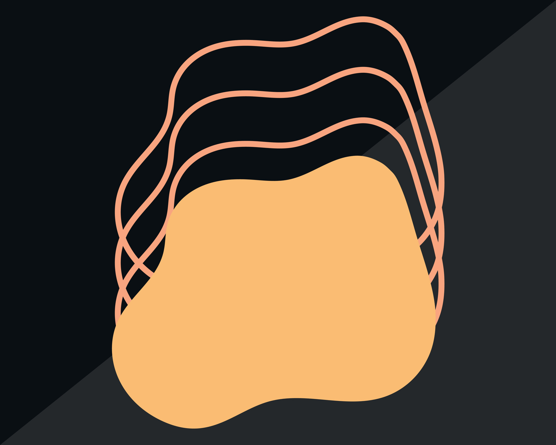 Blobs vector backgrounds with organic colorful shapes 32044482 Vector ...