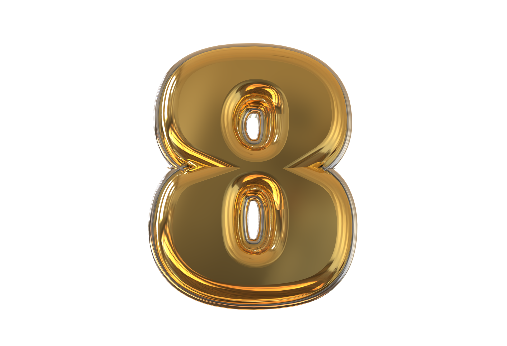 Number 1 To 9 3d Style Color Gold 32045600 PNG number-1-to-9-3d-style-color-gold-32045600-png
