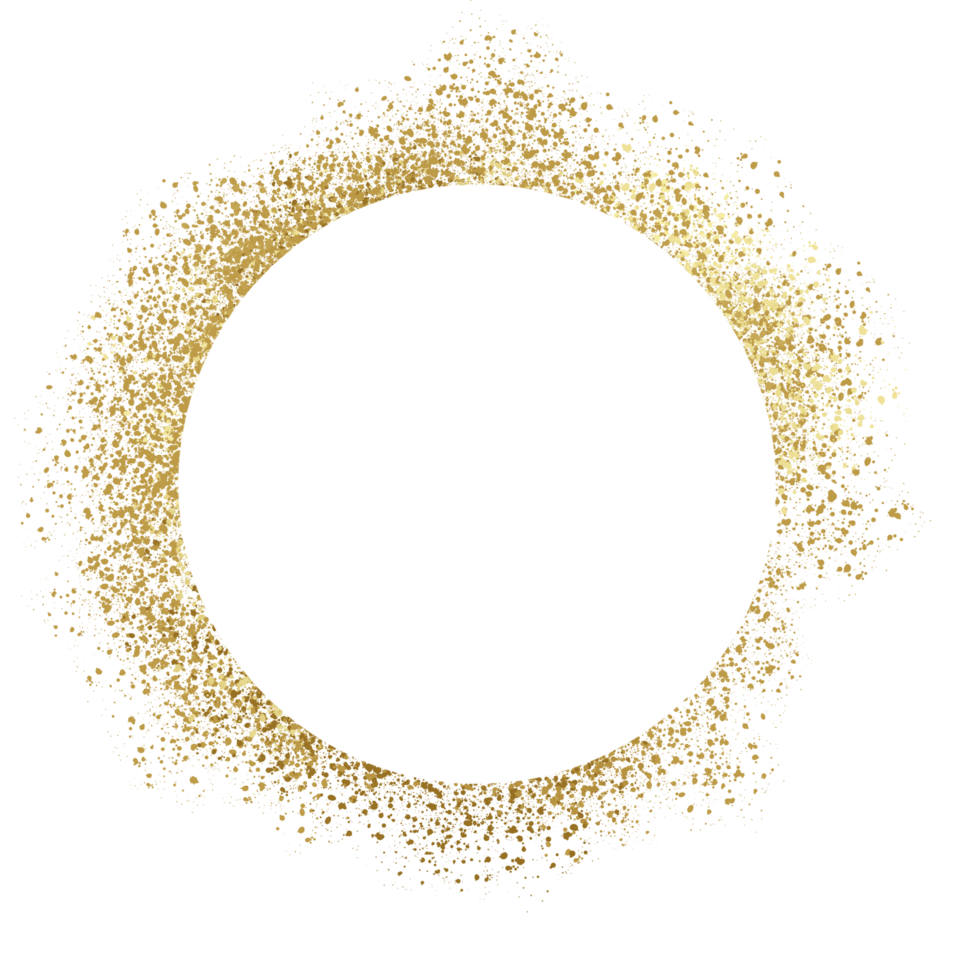 Gold circle border 32047941 PNG