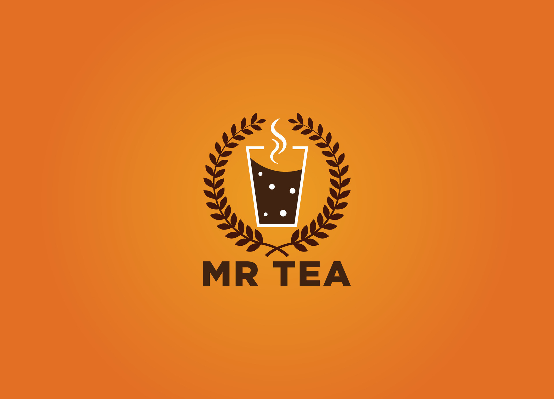 tea logo design template 32047992 Vector Art at Vecteezy