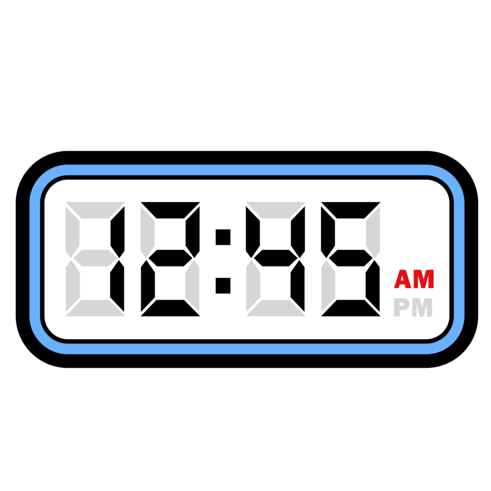 Digital Clock Time at 12.45 AM, Digital Clock 12 Hour Format 32048608 PNG Digital Clock Time at 12.45 AM, Digital Clock 12 Hour Format 32048608 PNG