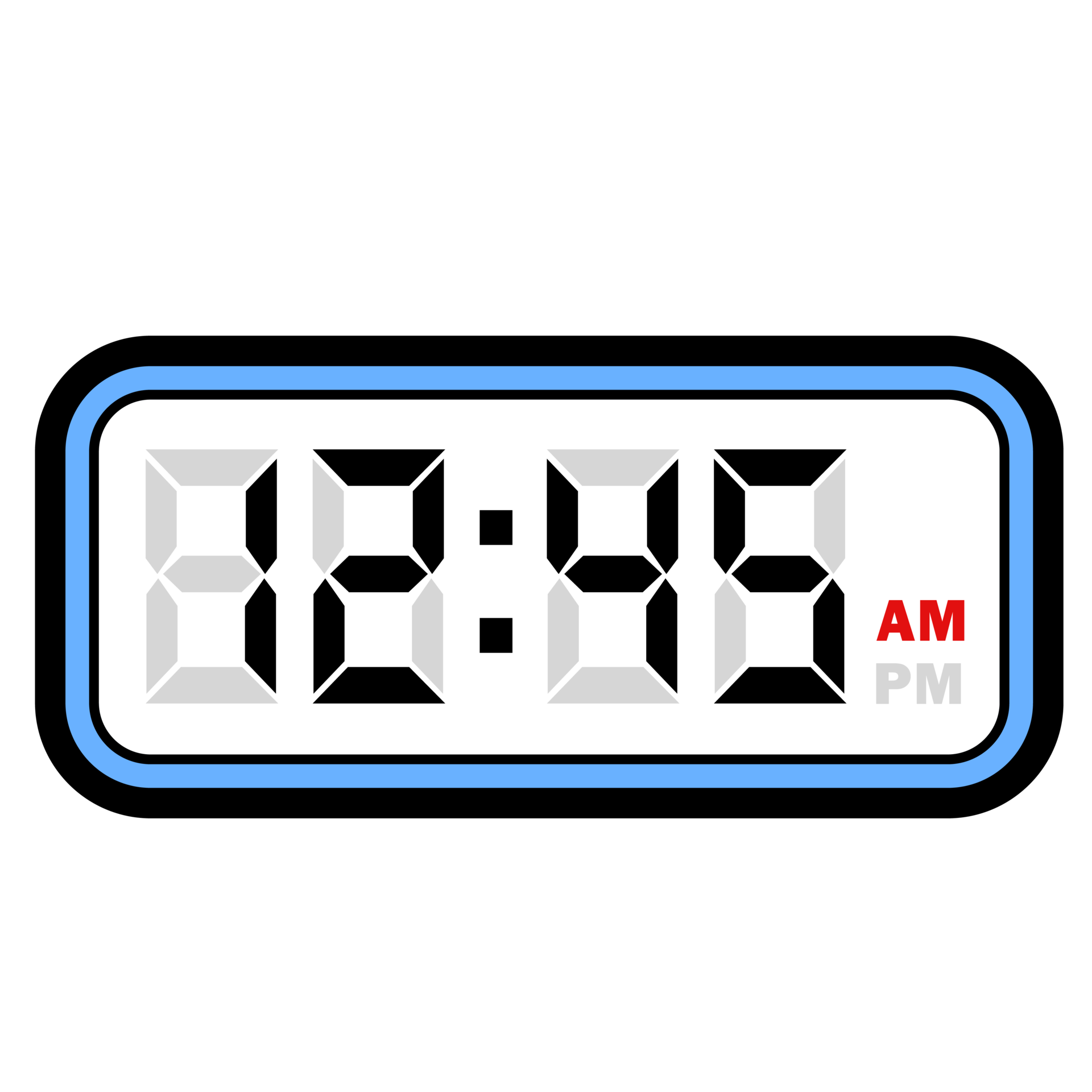 Digital Clock Time at 12.45 AM, Digital Clock 12 Hour Format 32048608 PNG Digital Clock Time at 12.45 AM, Digital Clock 12 Hour Format 32048608 PNG