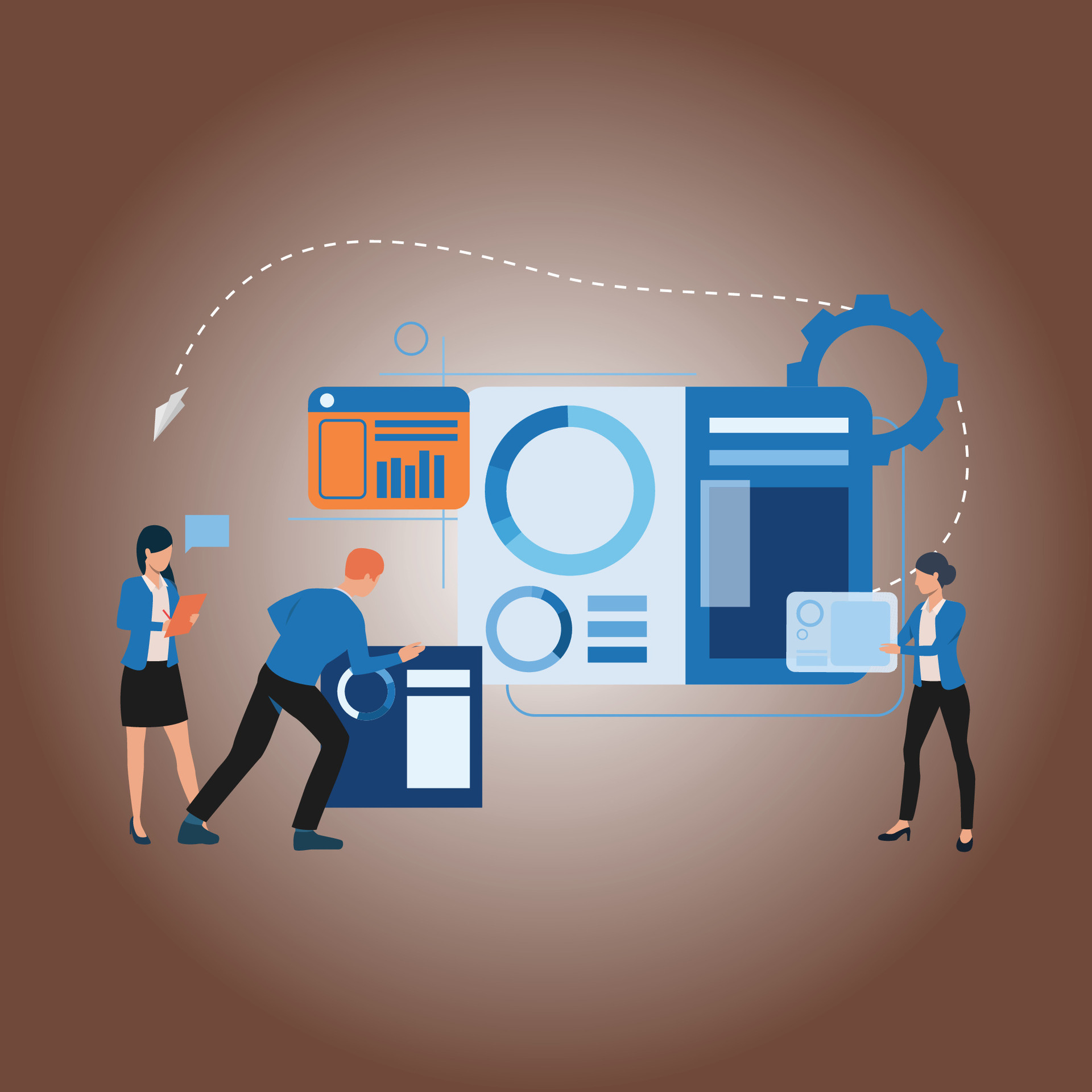 Data Analytics Vector 32049053 Vector Art at Vecteezy