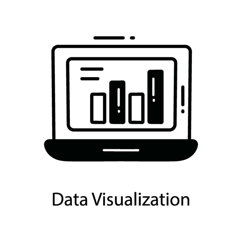 Data Visualization Doodle Icon Design Illustration Networking Symbol