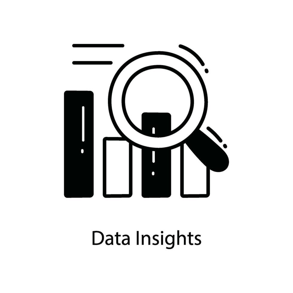 Data Insights Doodle Icon Design Illustration Networking Symbol On White Background Eps 10 File