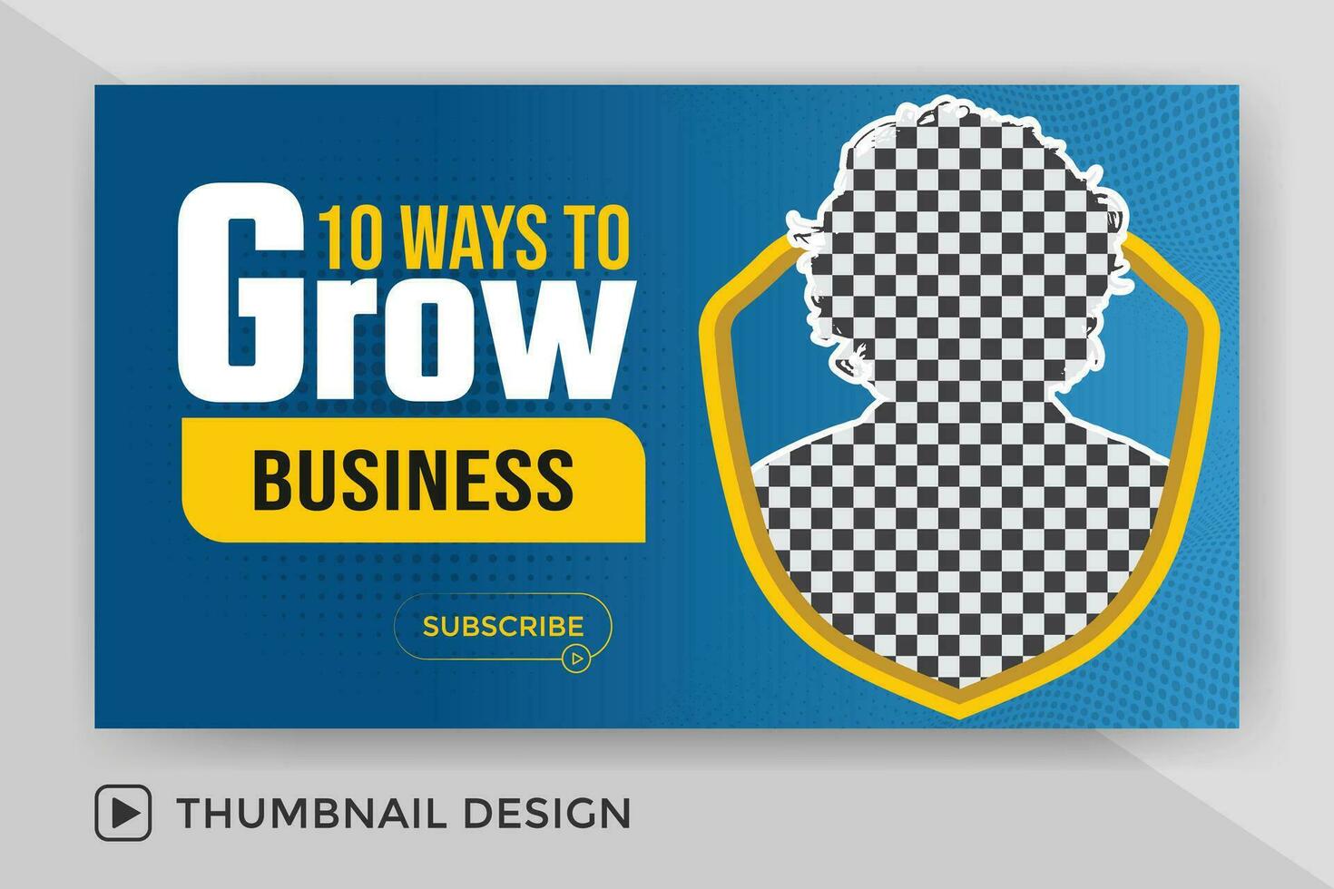 Attractive live stream and YouTube video thumbnail template design for business agency 32050118 ...