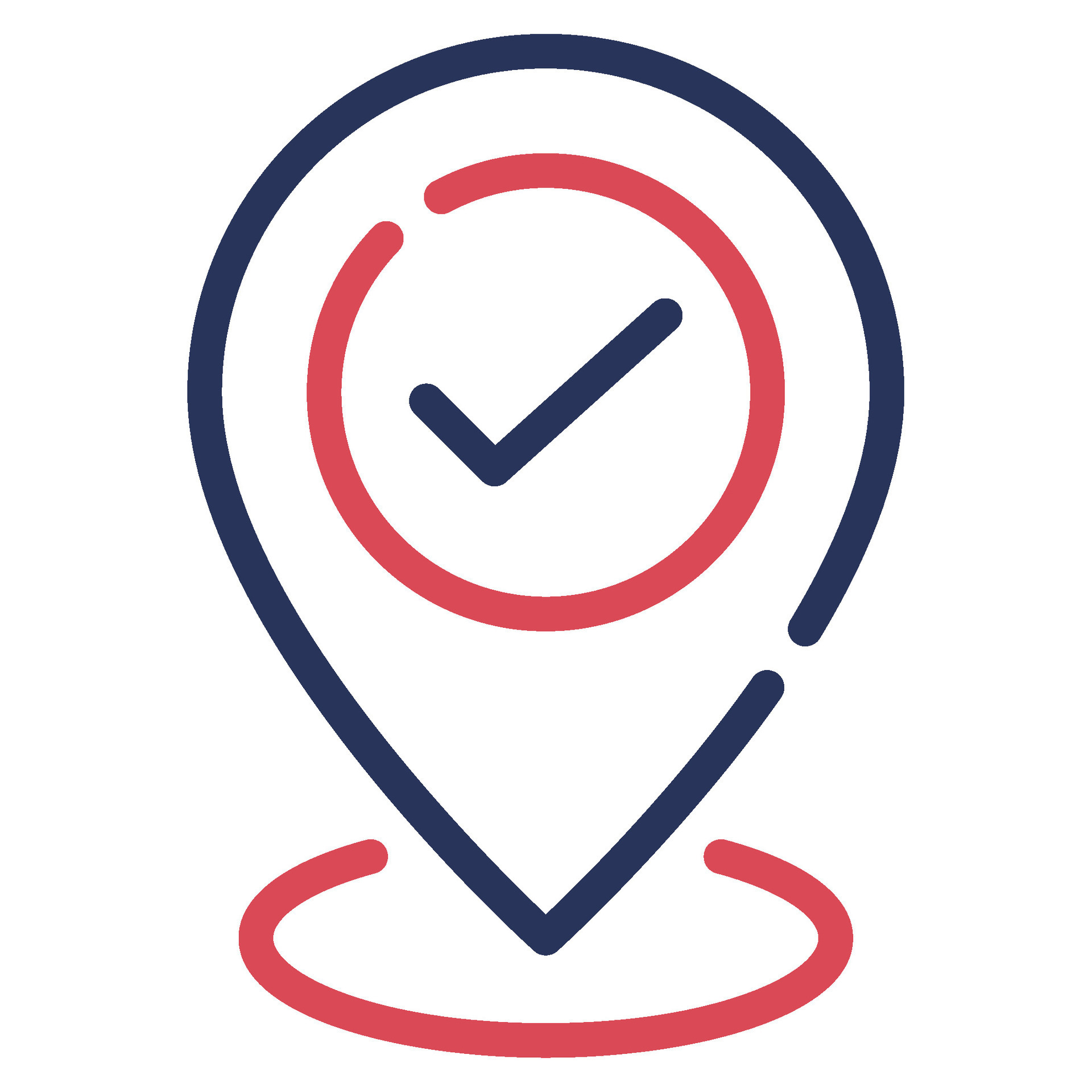 Check In Icon Illustration, for uiux, web, app, infographic, etc ...