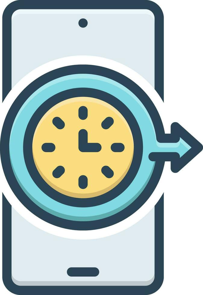 color icon for temporal 32056735 Vector Art at Vecteezy