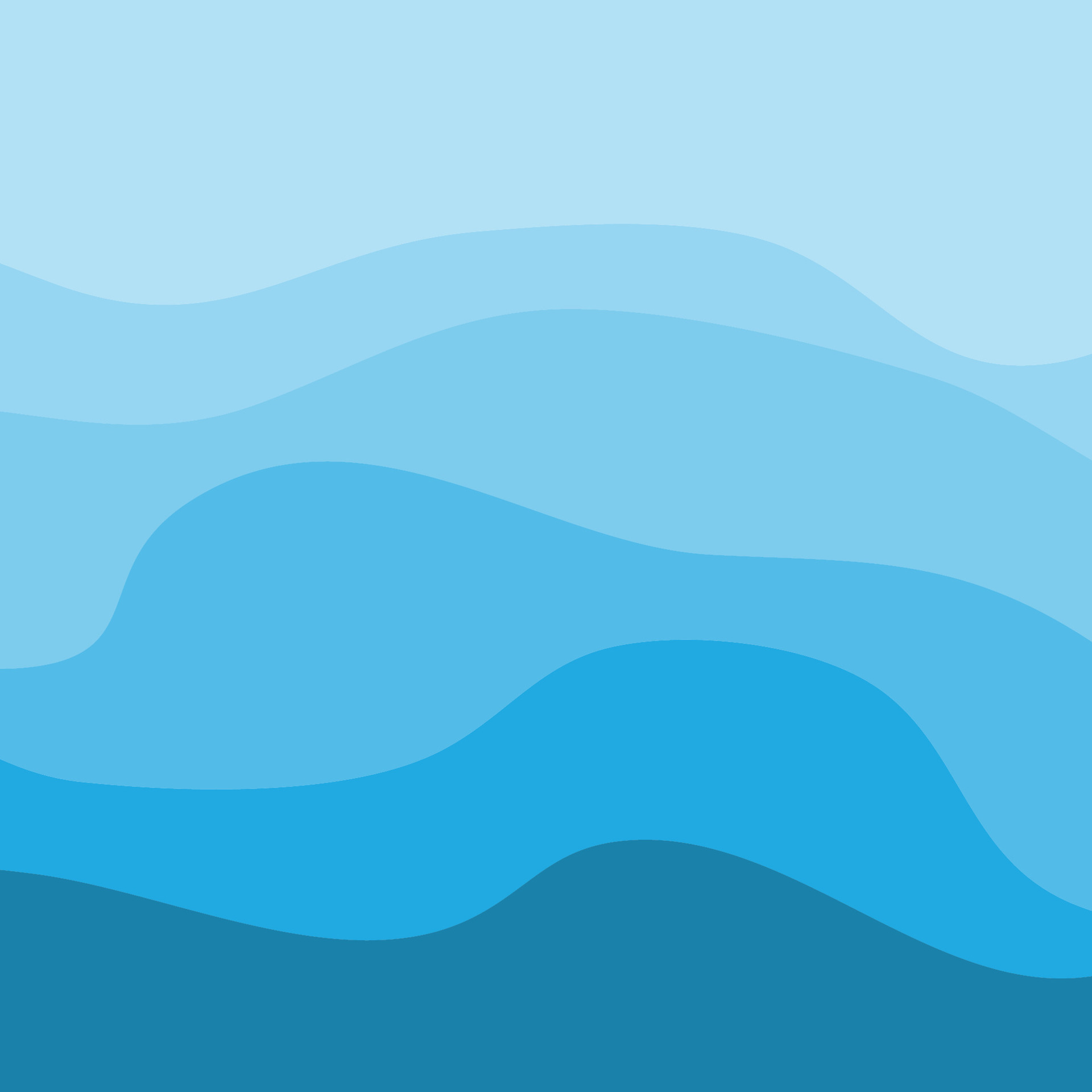 Water Wave Background Design, Abstract Vector Blue Ocean Walpaper ...