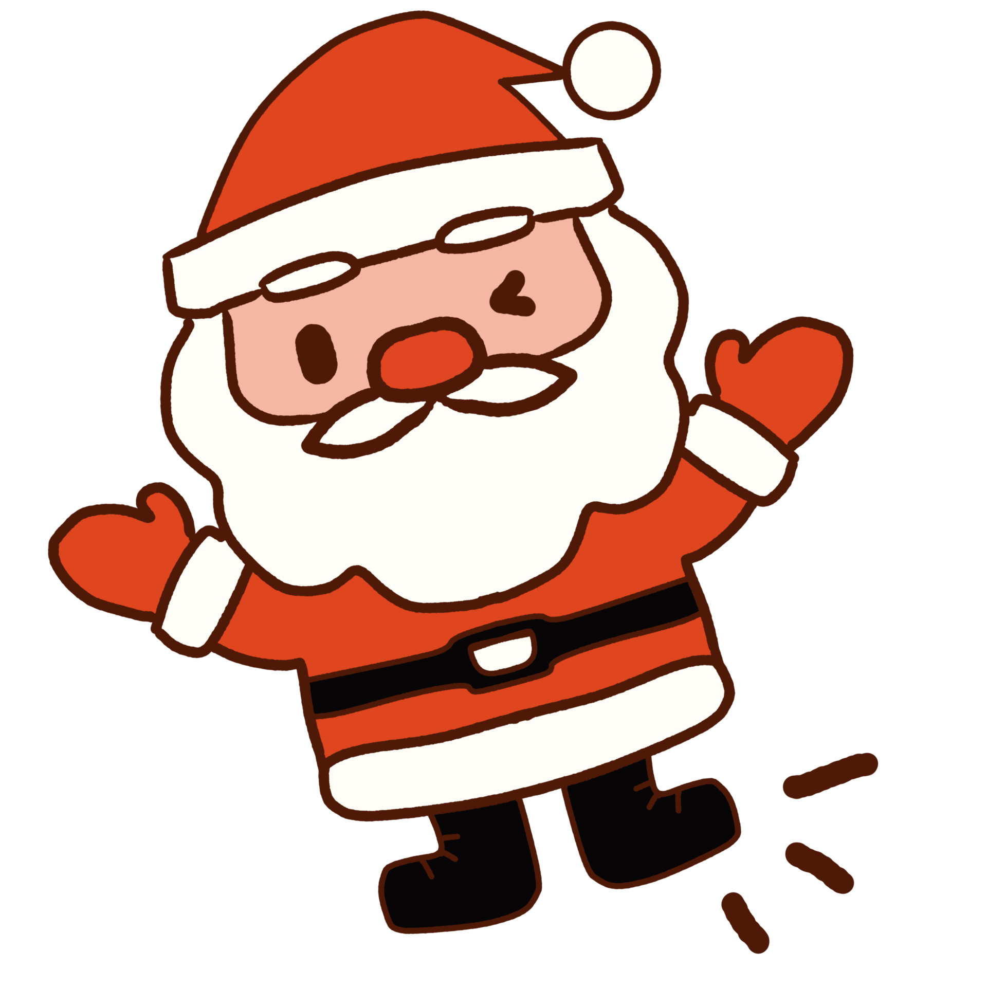 Illustration Png Cartoon Cute Santa 32062419 Png