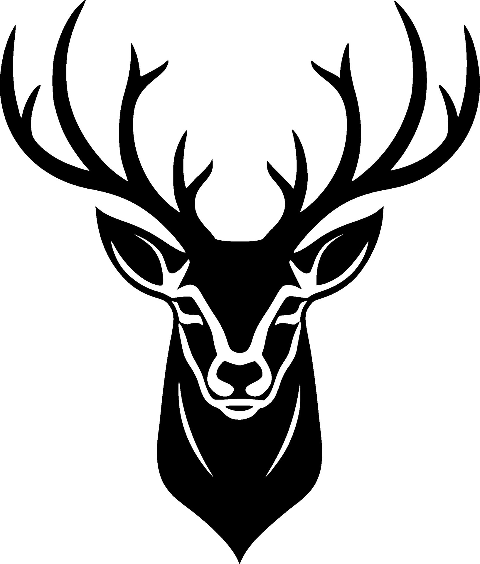 Dear, Black and White Vector illustration 32068370 Vector Art at Vecteezy