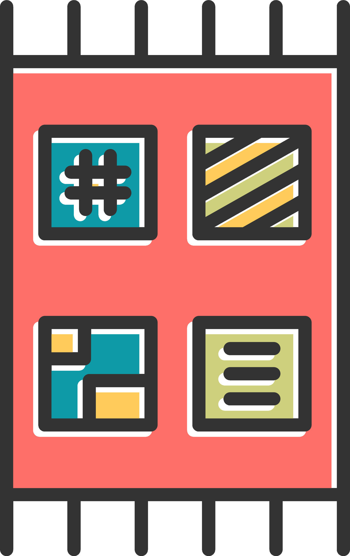 Patchwork Vector Icon 32076535 Vector Art at Vecteezy