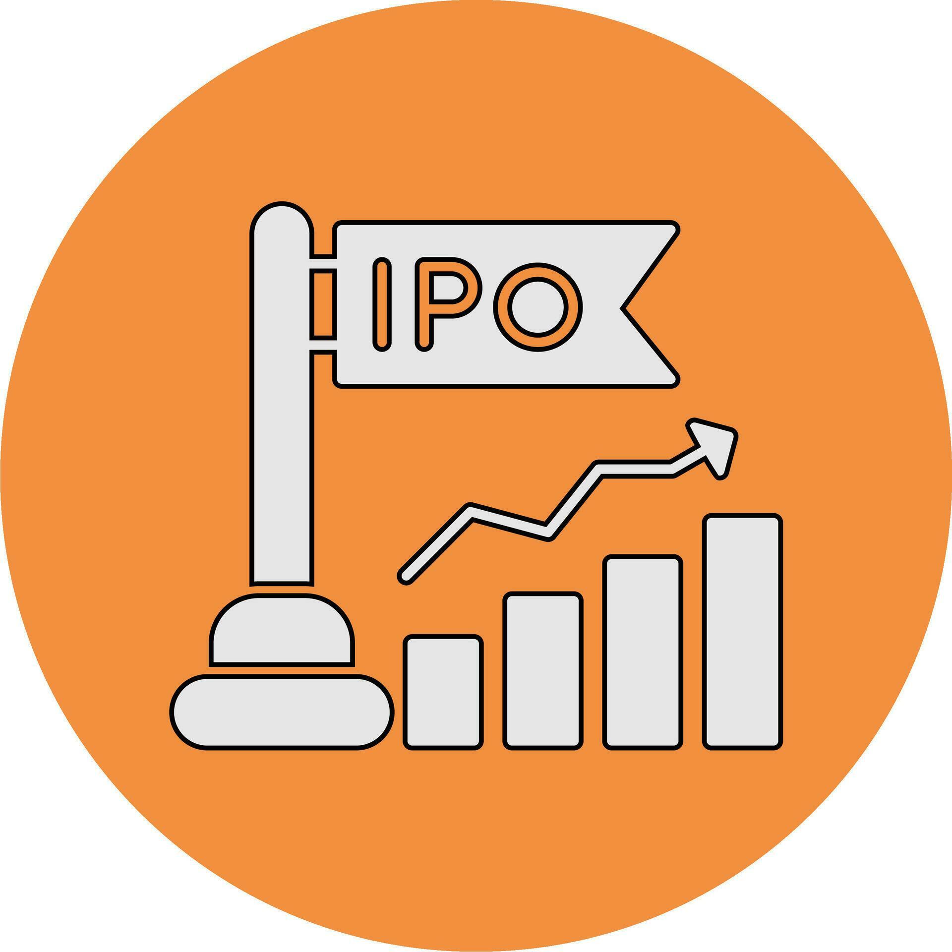 ipo Vector Icon 32079011 Vector Art at Vecteezy