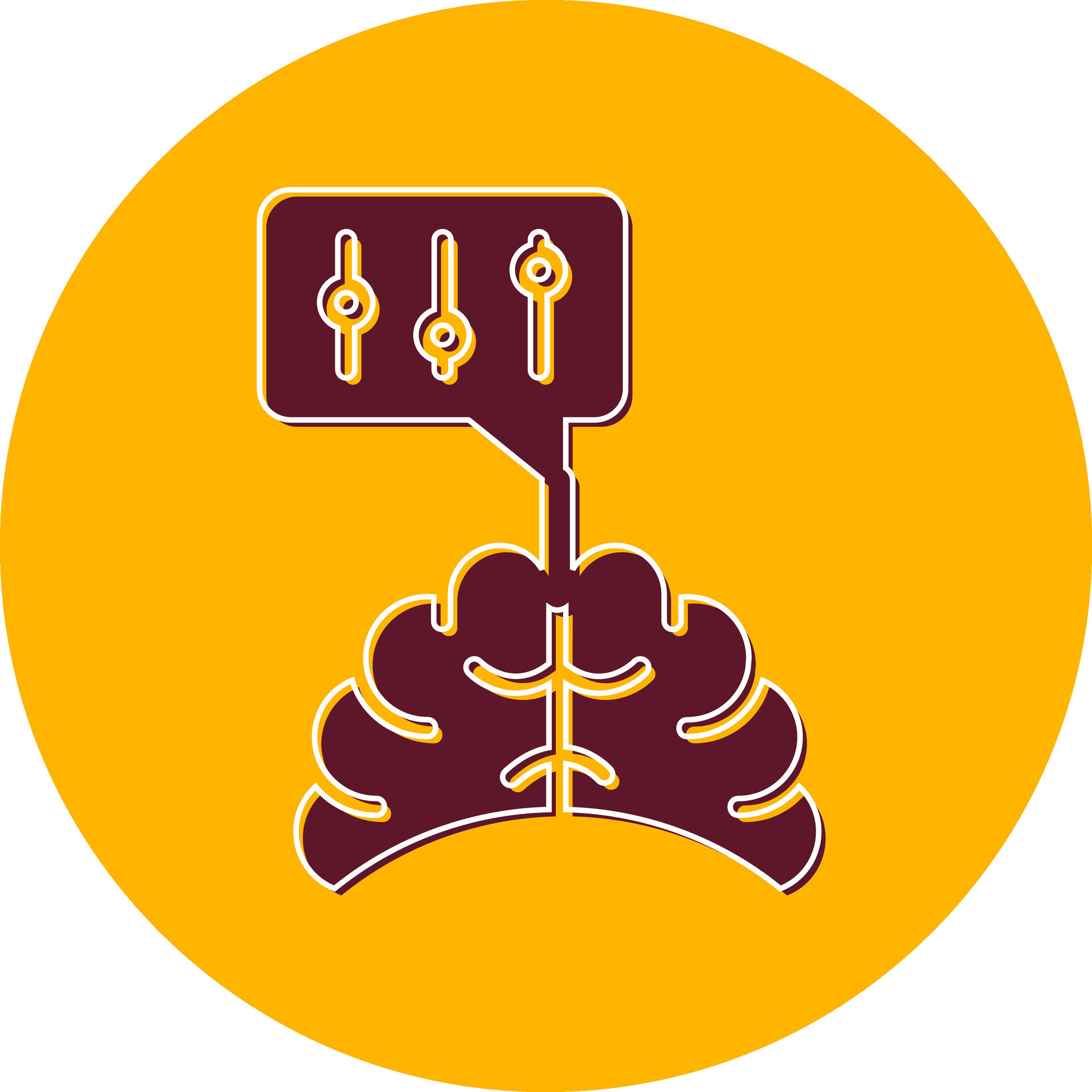 Mind Control Vector Icon 32079448 Vector Art At Vecteezy