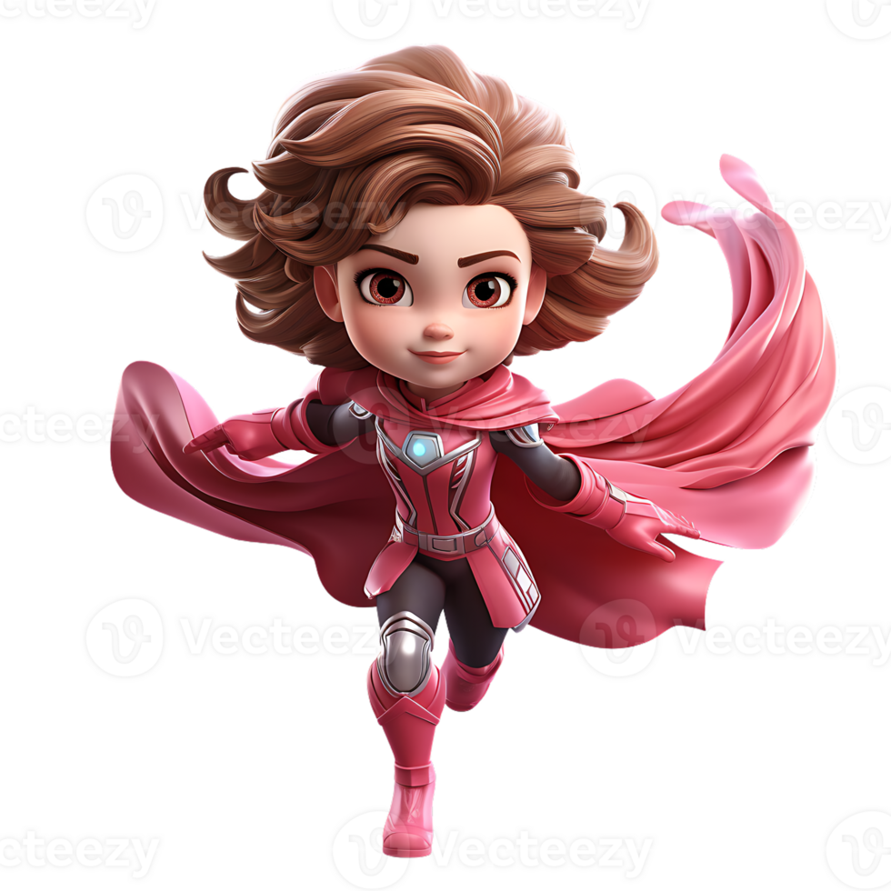 3d super héros personnage ,ai génératif 32079811 PNG