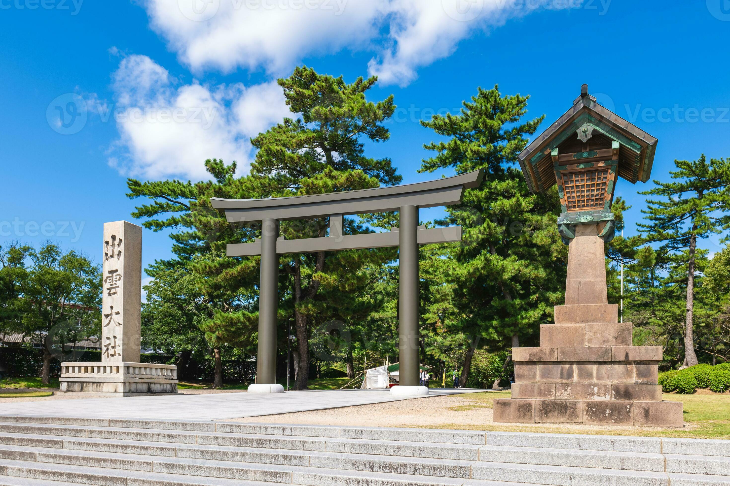 Entrance Torii gate of Izumo Taisha in Izumo city, Shimane, Japan. 32080025 Stock Photo at Vecteezy