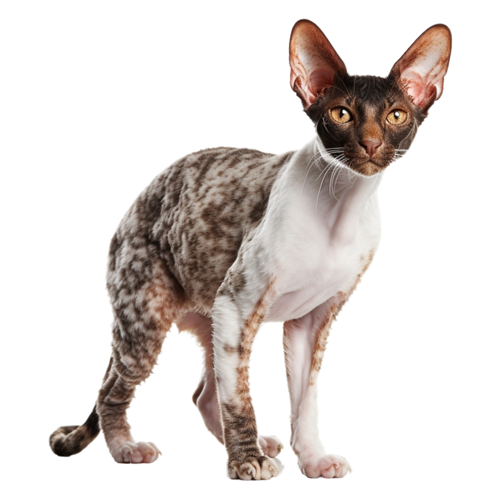 Cornish Rex Devon Rex ai generated 32160123 PNG