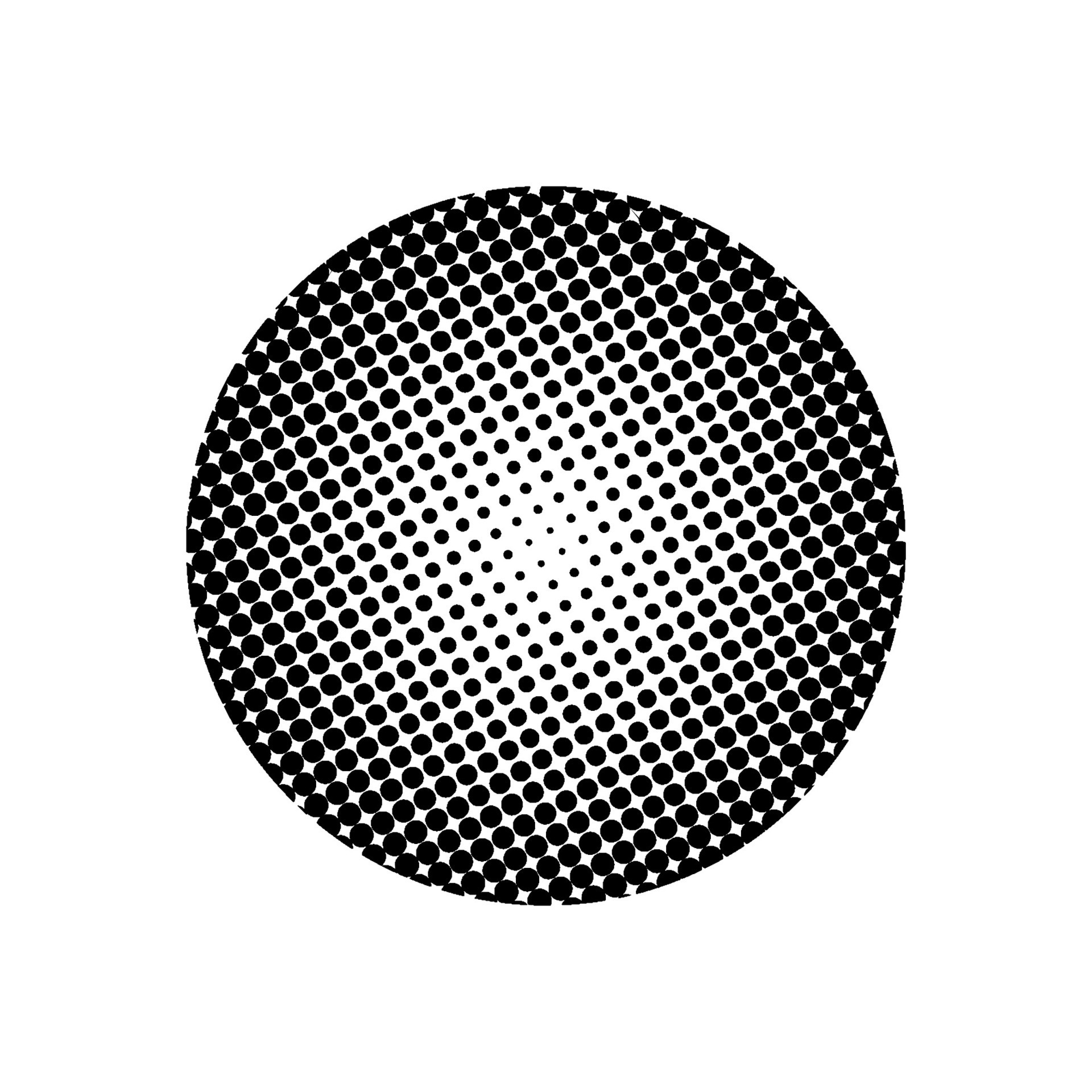Geometric Halftone Effect Pattern Element Vector Template 32166161