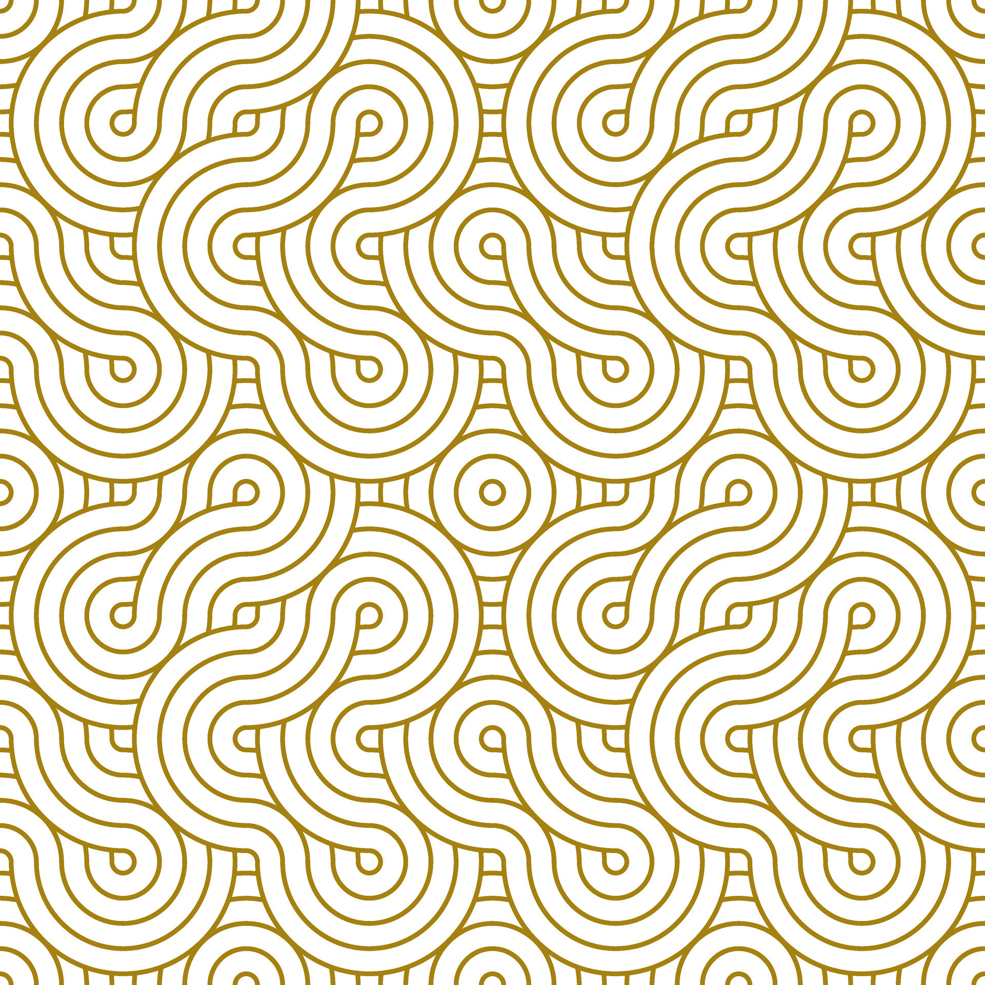 Seamless Pattern Line Circle. Abstract geometry background with gold ...