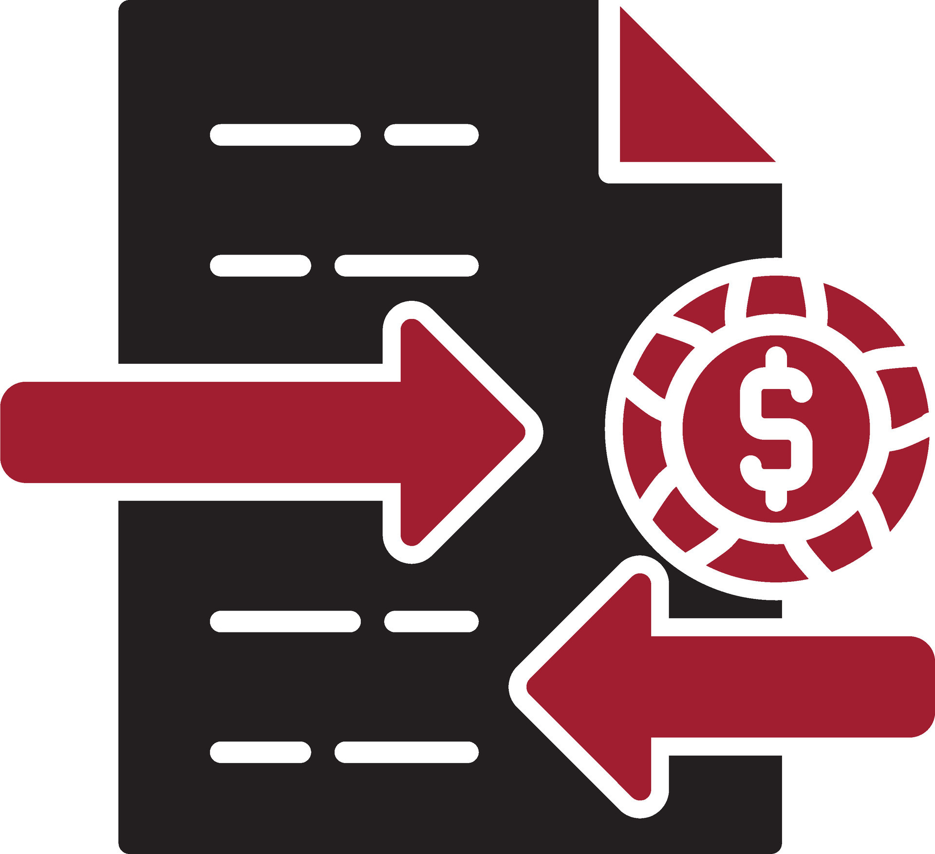 Transaction History Vector Icon 32179369 Vector Art At Vecteezy