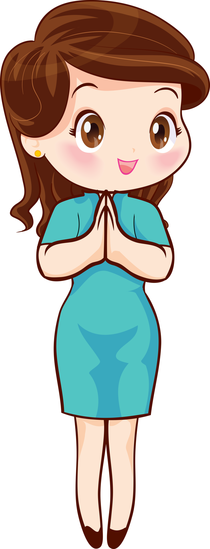 Smiling beautiful woman character in cute actions 32187626 PNG Smiling beautiful woman character in cute actions 32187626 PNG
