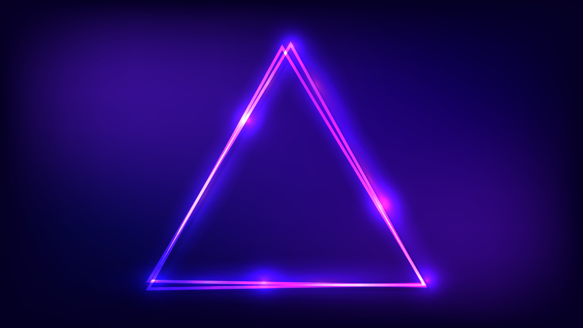 Neon double triangular frame with shining effects 32202956 Vector Art ... Neon double triangular frame with shining effects 32202956 Vector Art ...