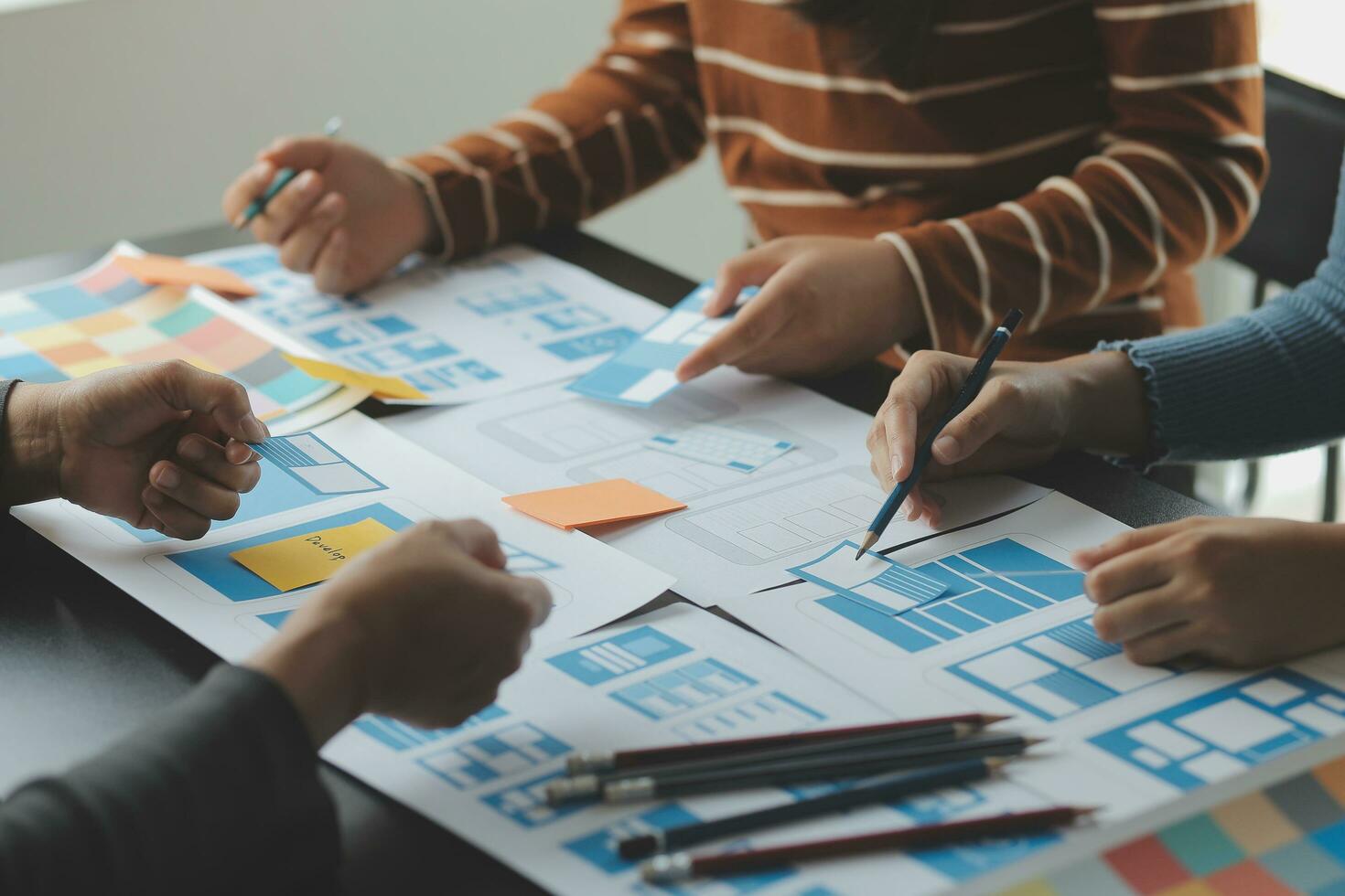 UX UI and Programming development technology. 32210226 Stock Photo at ...