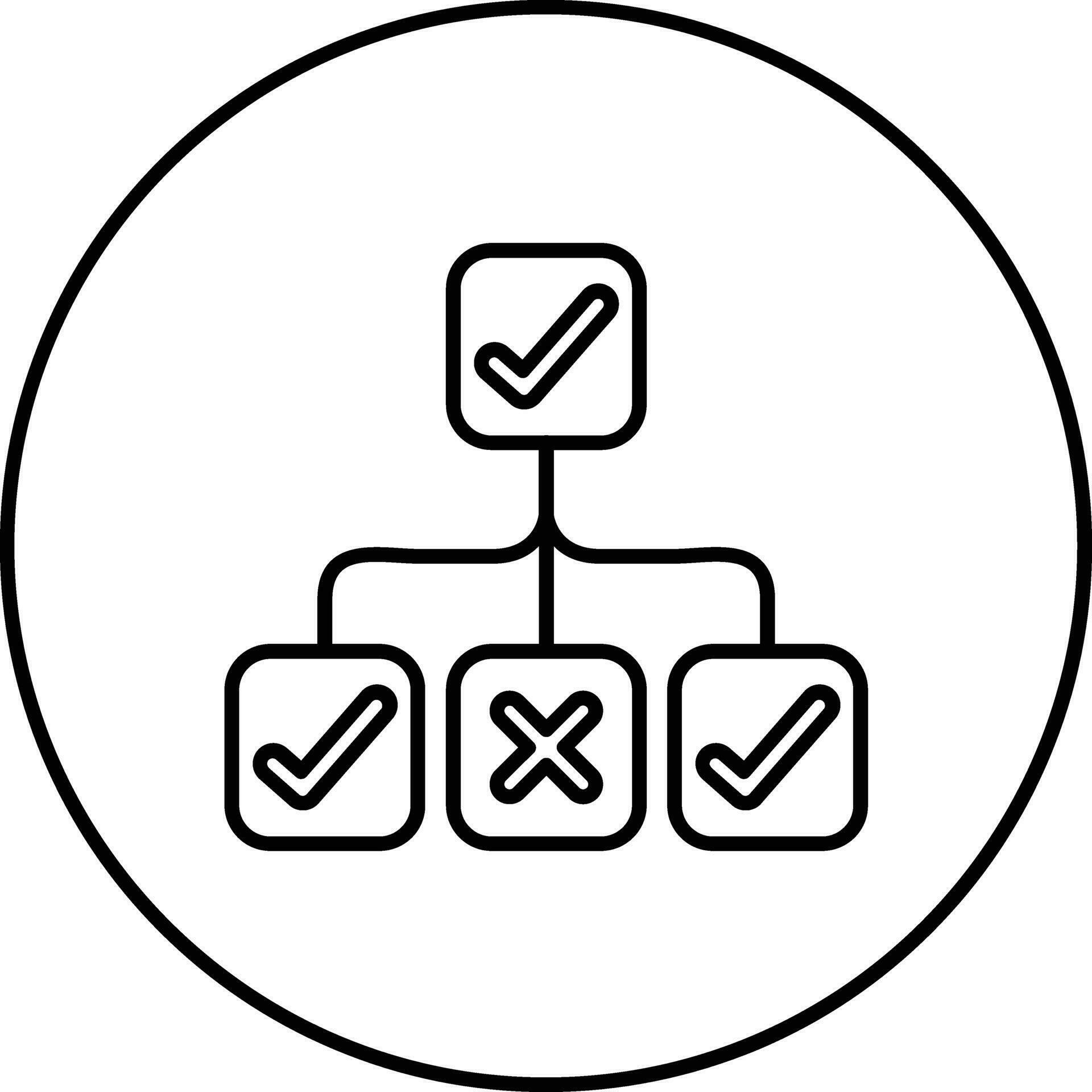 Decision Tree Vector Icon 32212054 Vector Art at Vecteezy