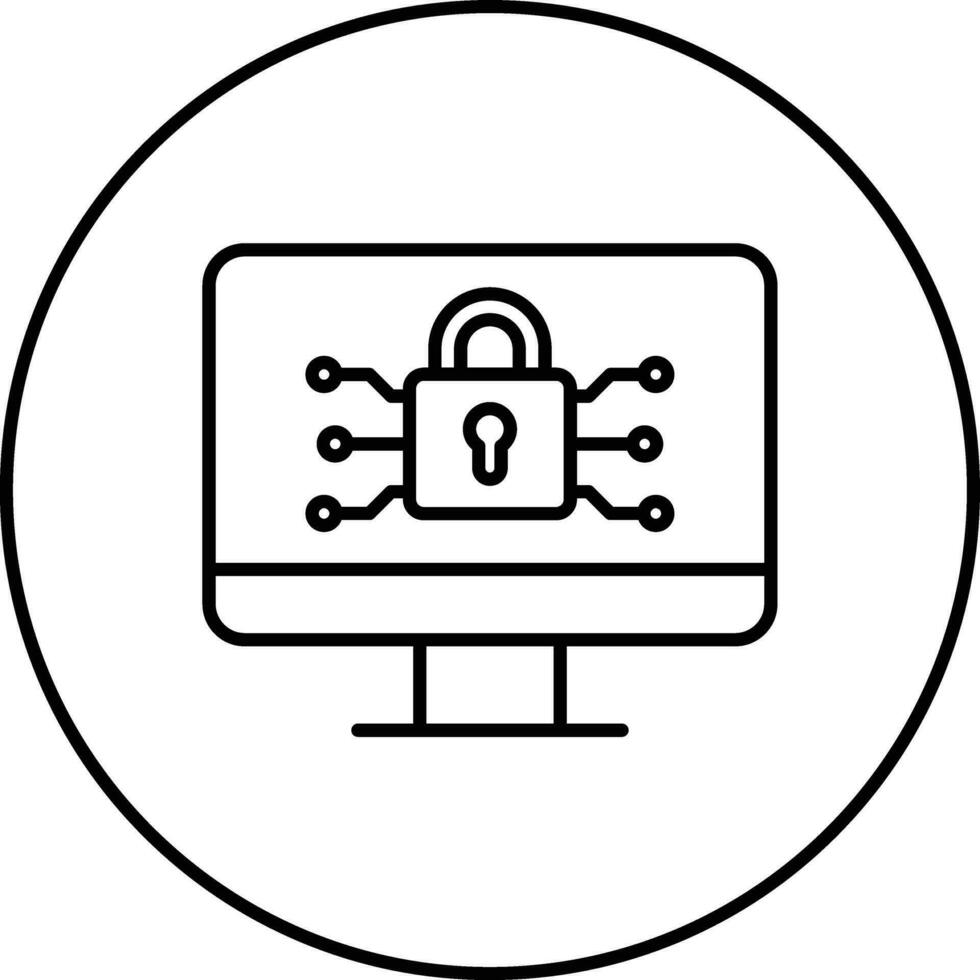 Cyber Security Vector Icon 32212857 Vector Art At Vecteezy