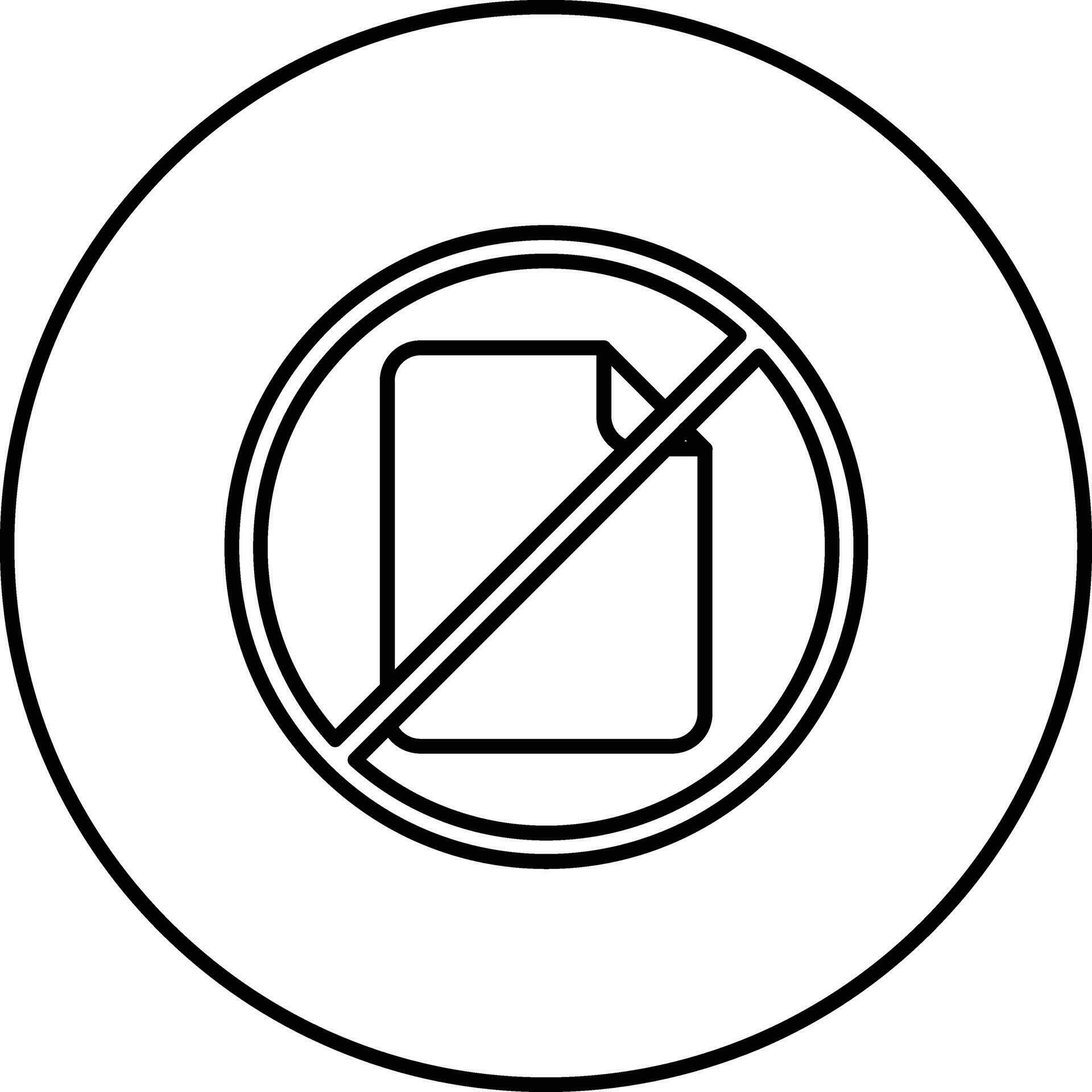 Paperless Vector Icon 32213126 Vector Art At Vecteezy
