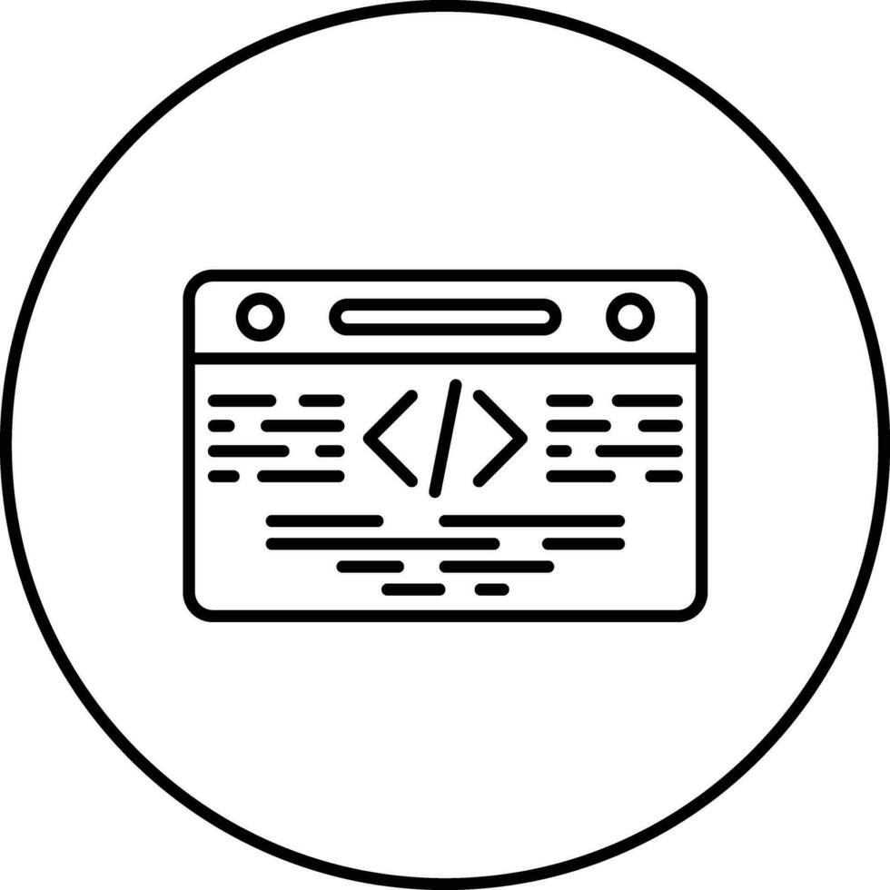 Code Vector Icon 32213227 Vector Art at Vecteezy