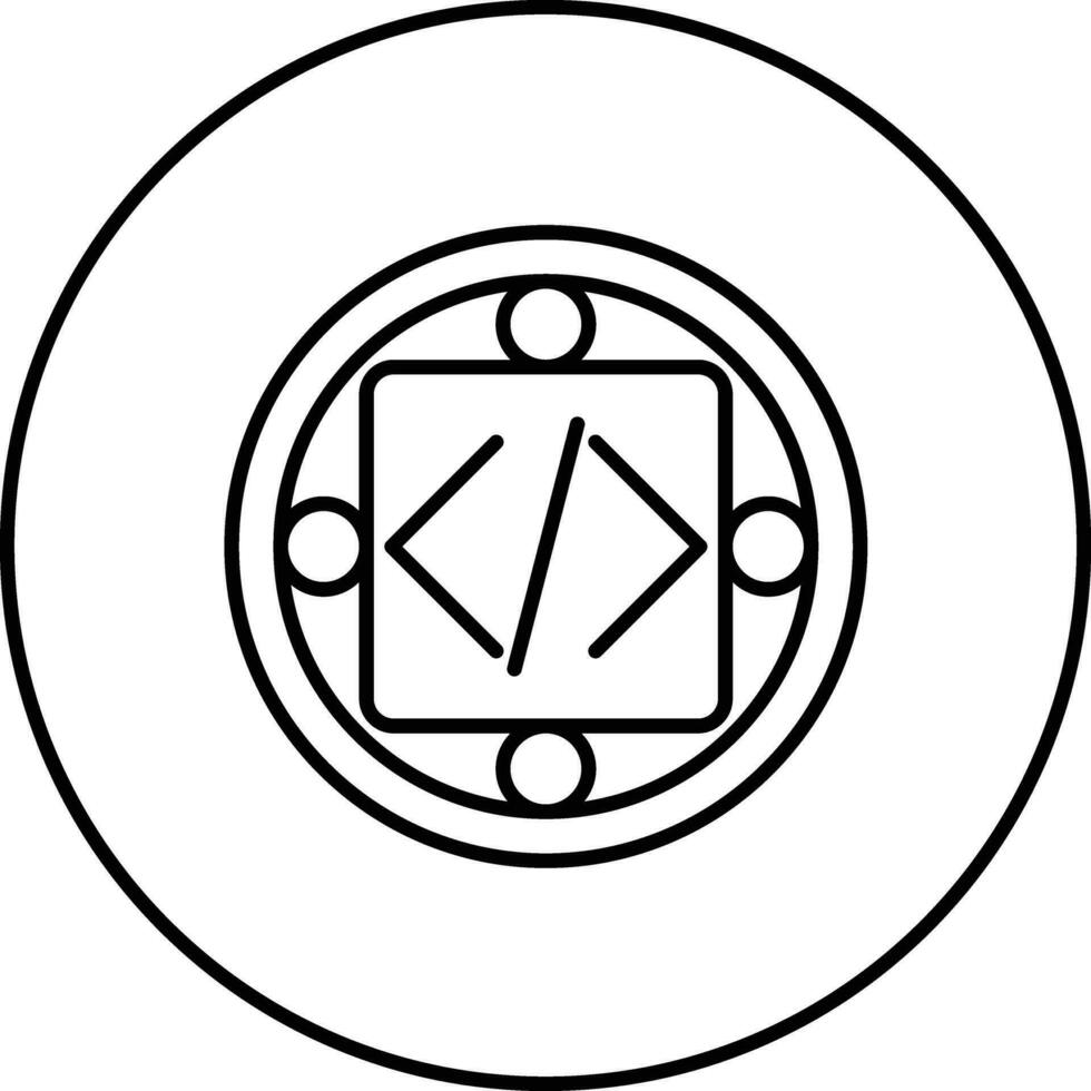 Custom Code Implementation Vector Icon 32214946 Vector Art At Vecteezy
